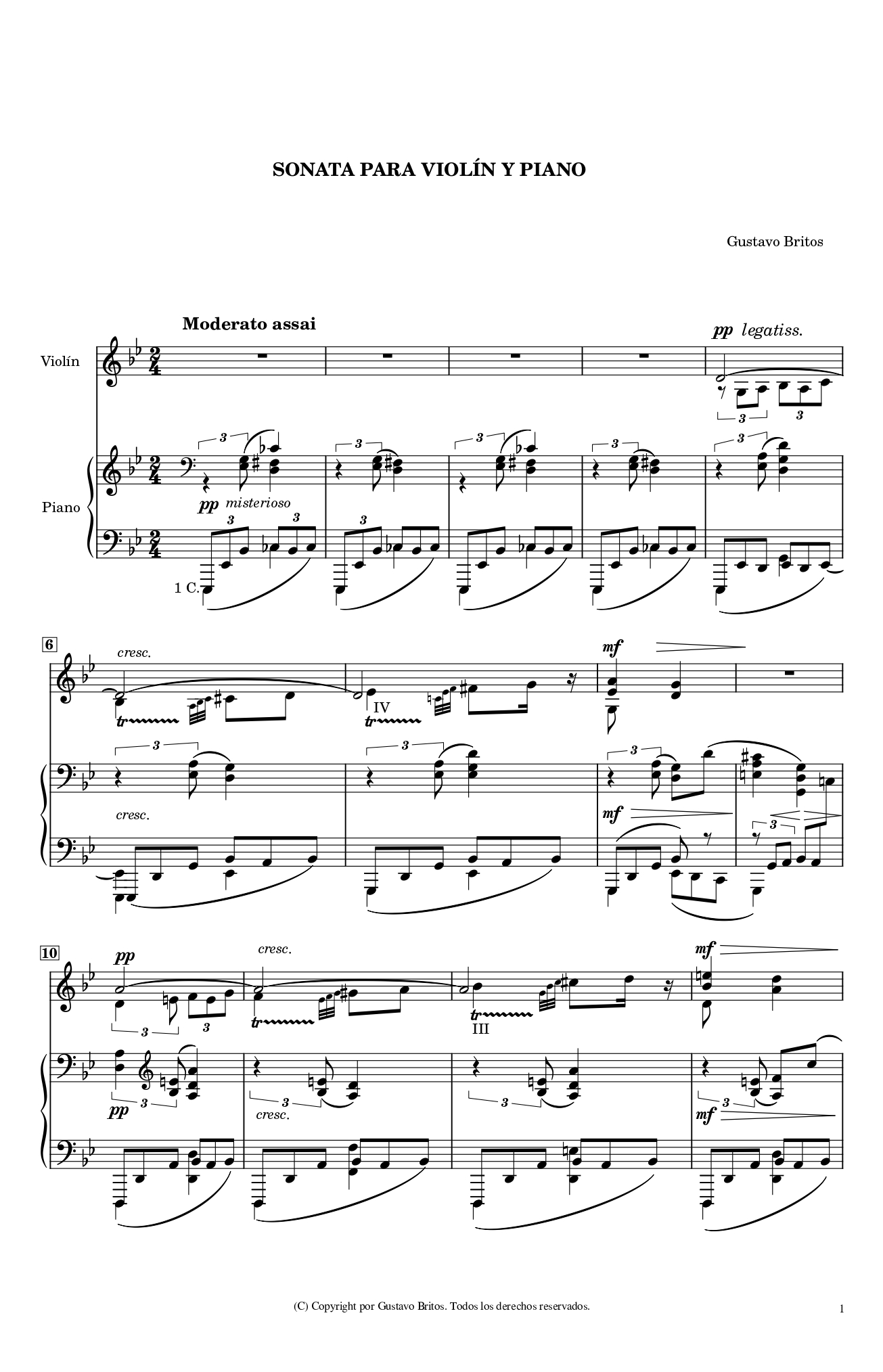 Sonata para violín y piano - Payhip