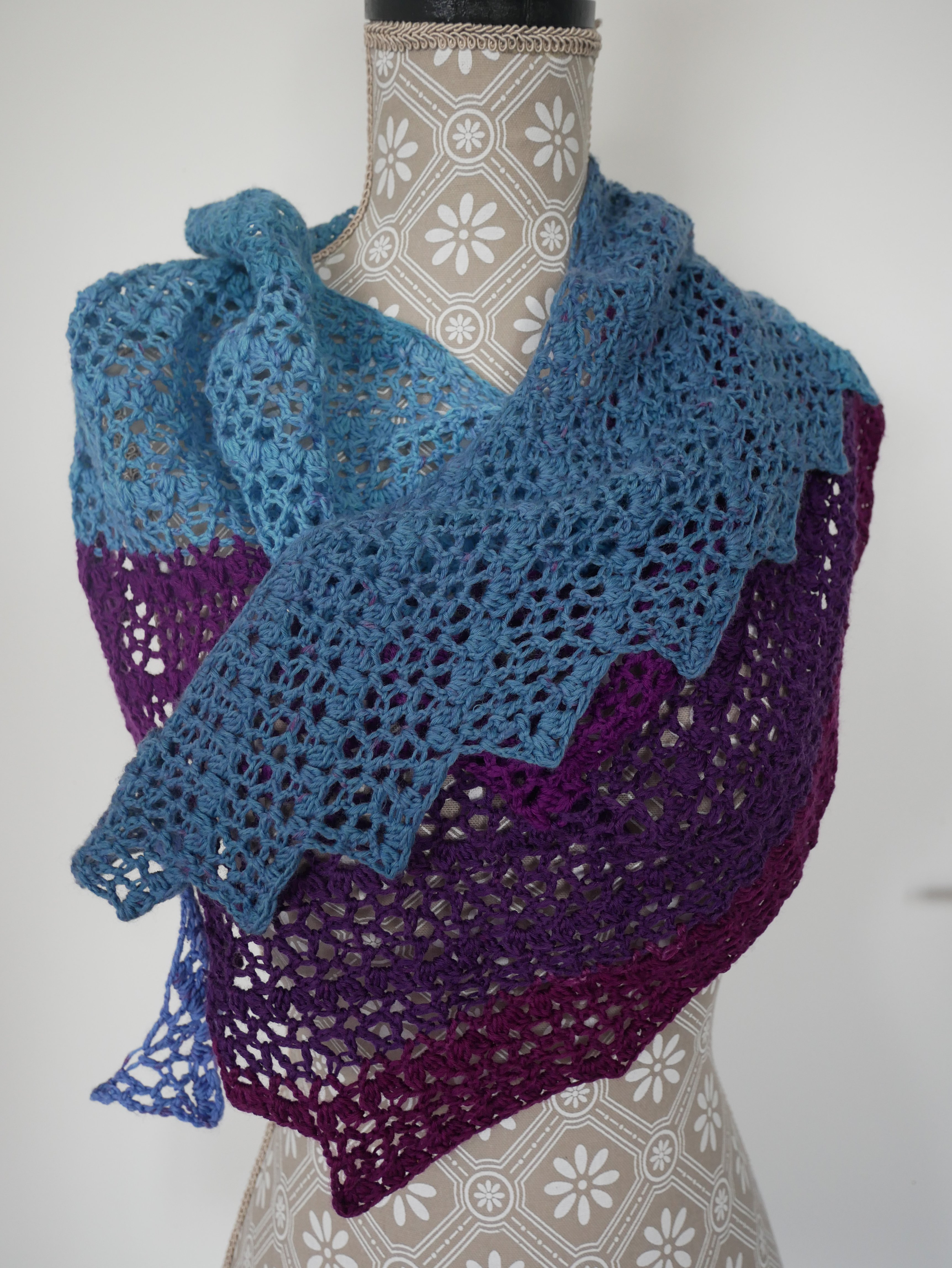 Asymmetrical shawl - Payhip