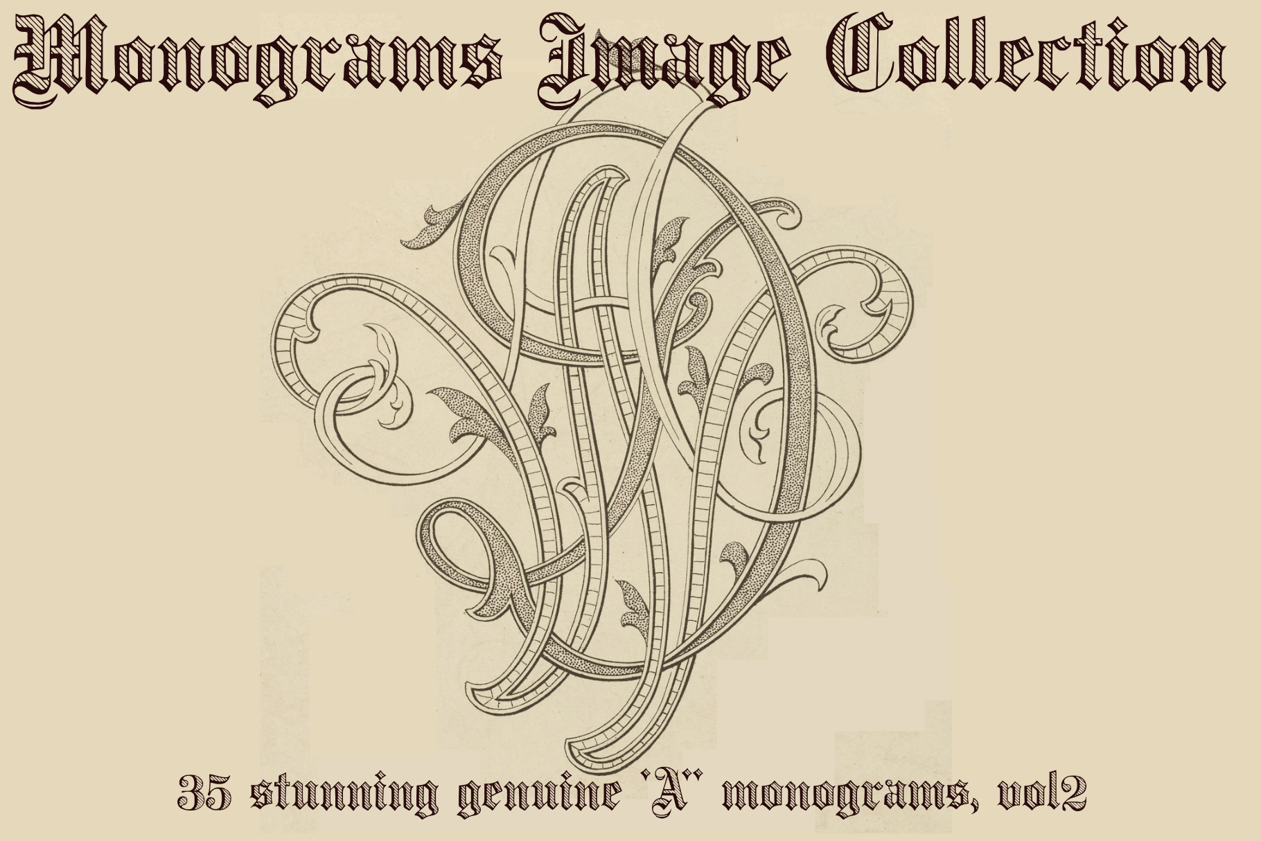 Monocracy Monograms Collection "A" vol2 - Payhip