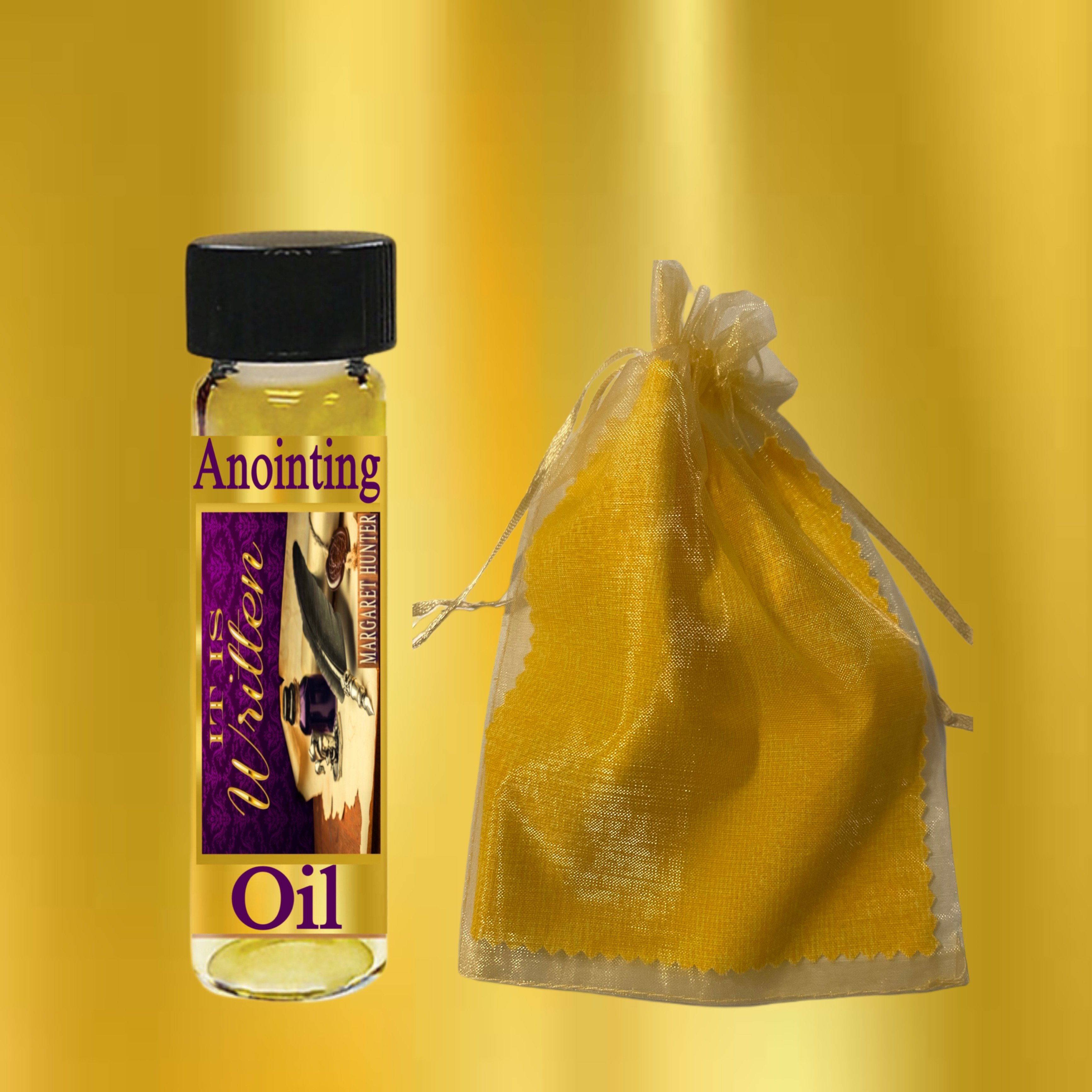 It Is Written Anointing Oil & Prayer Cloth - Payhip