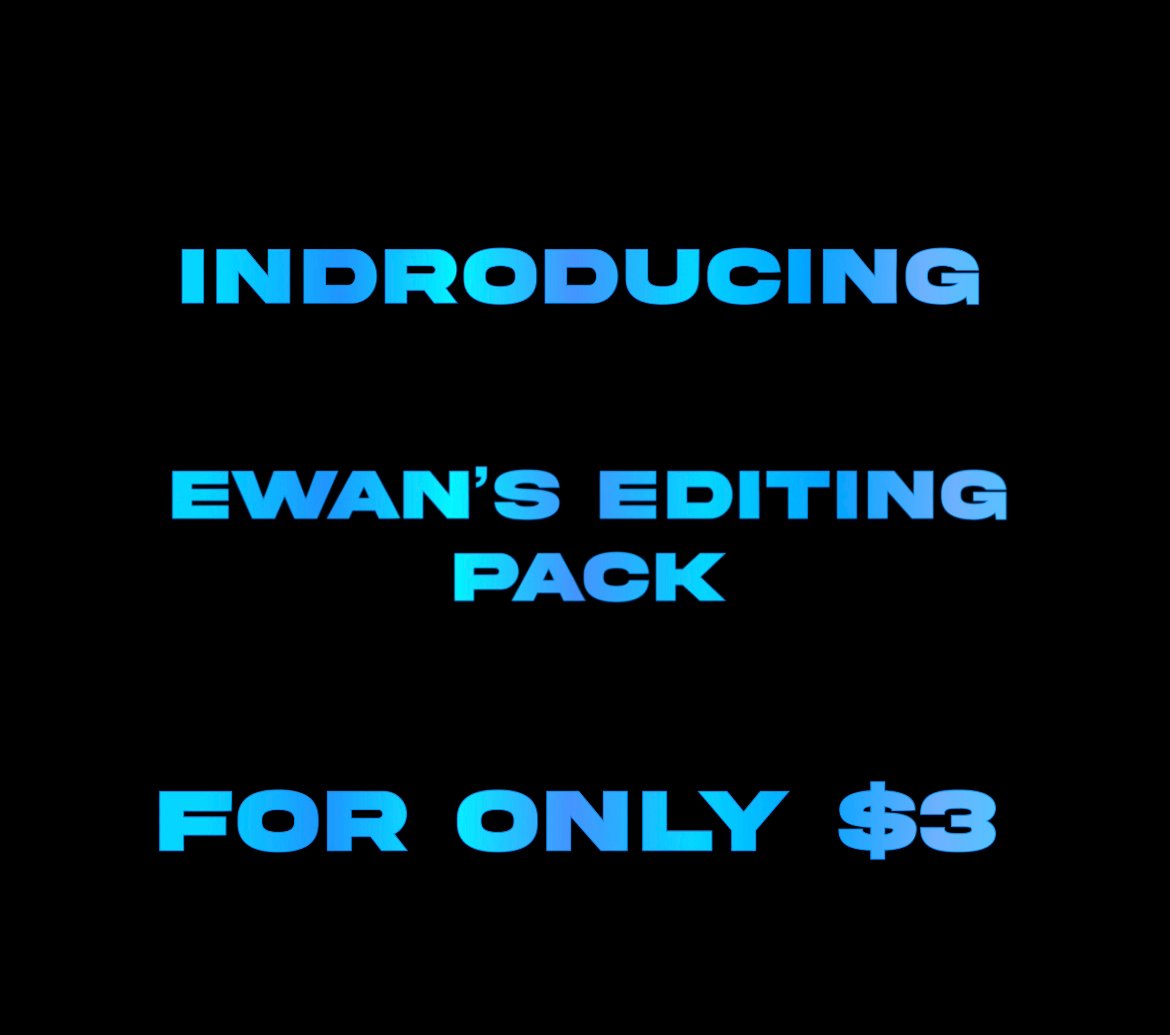 Ewan’s edit pack - Payhip