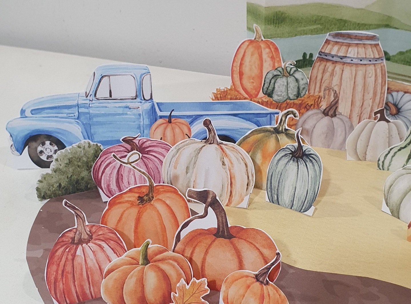 Build a Pumpkin Patch, Printable Diorama - Payhip