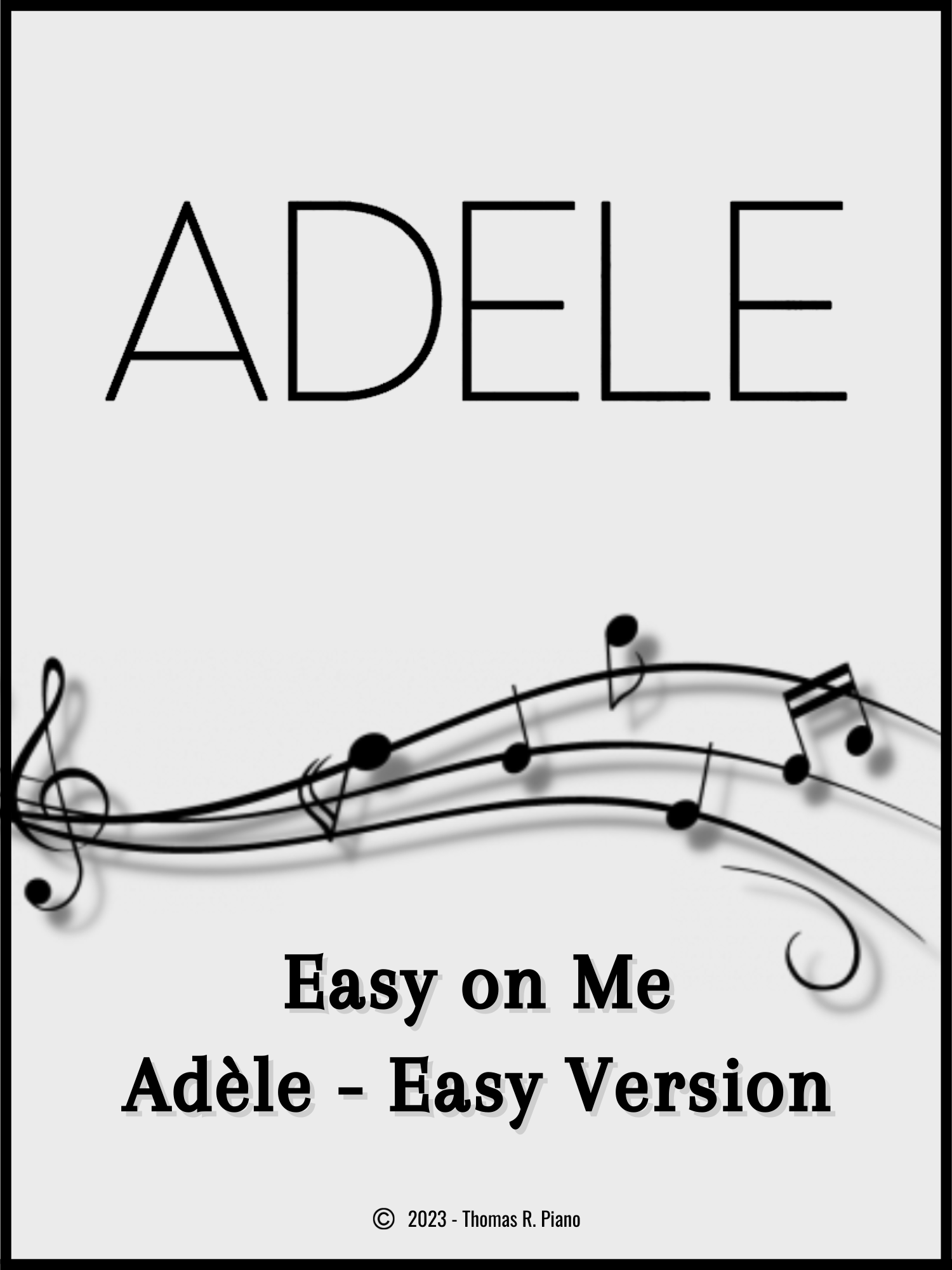 Adèle - Easy on me - Easy Version