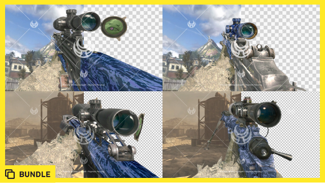 MW2 Snipers Blue Tiger Screenshot Pack (Call Of Duty)