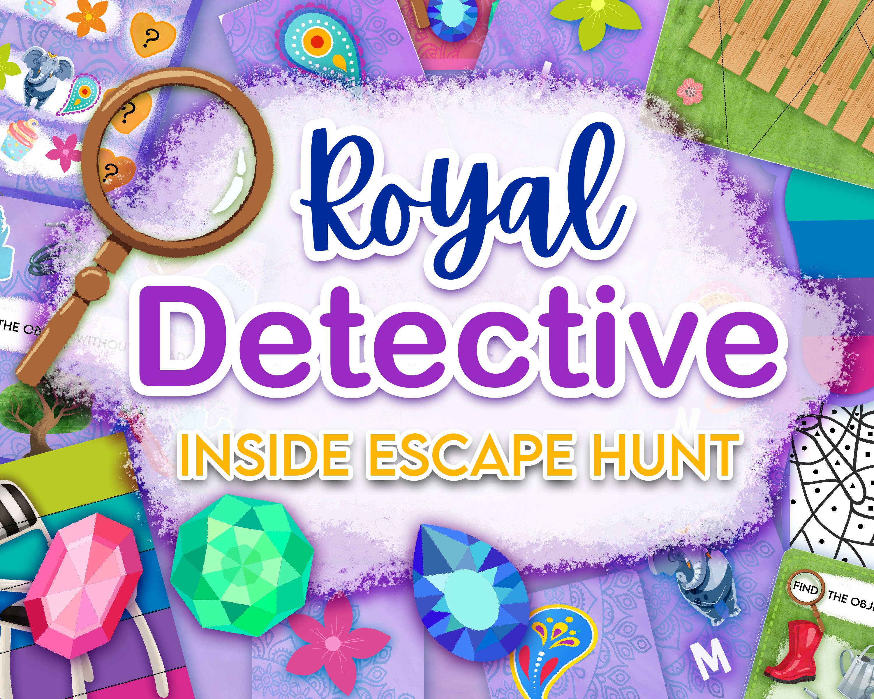 Royal Detective Escape Room Hunt - Inside Version