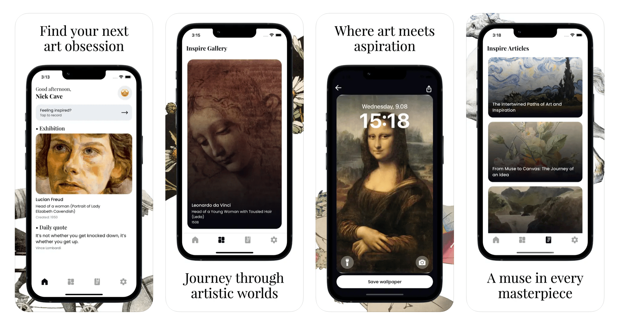 Inspire Art - Live iOS App - Payhip