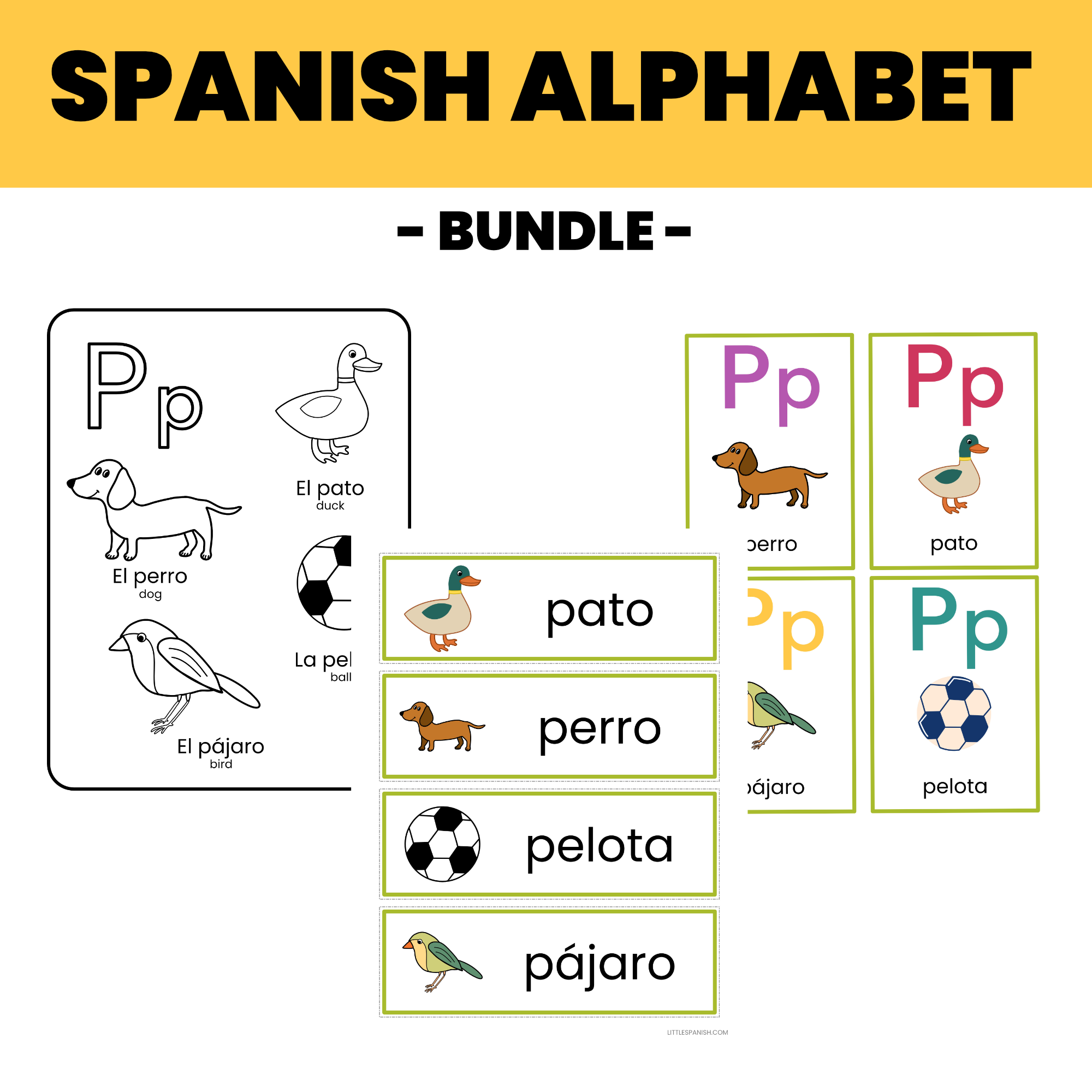 Alphabet Spanish Bundle - Payhip