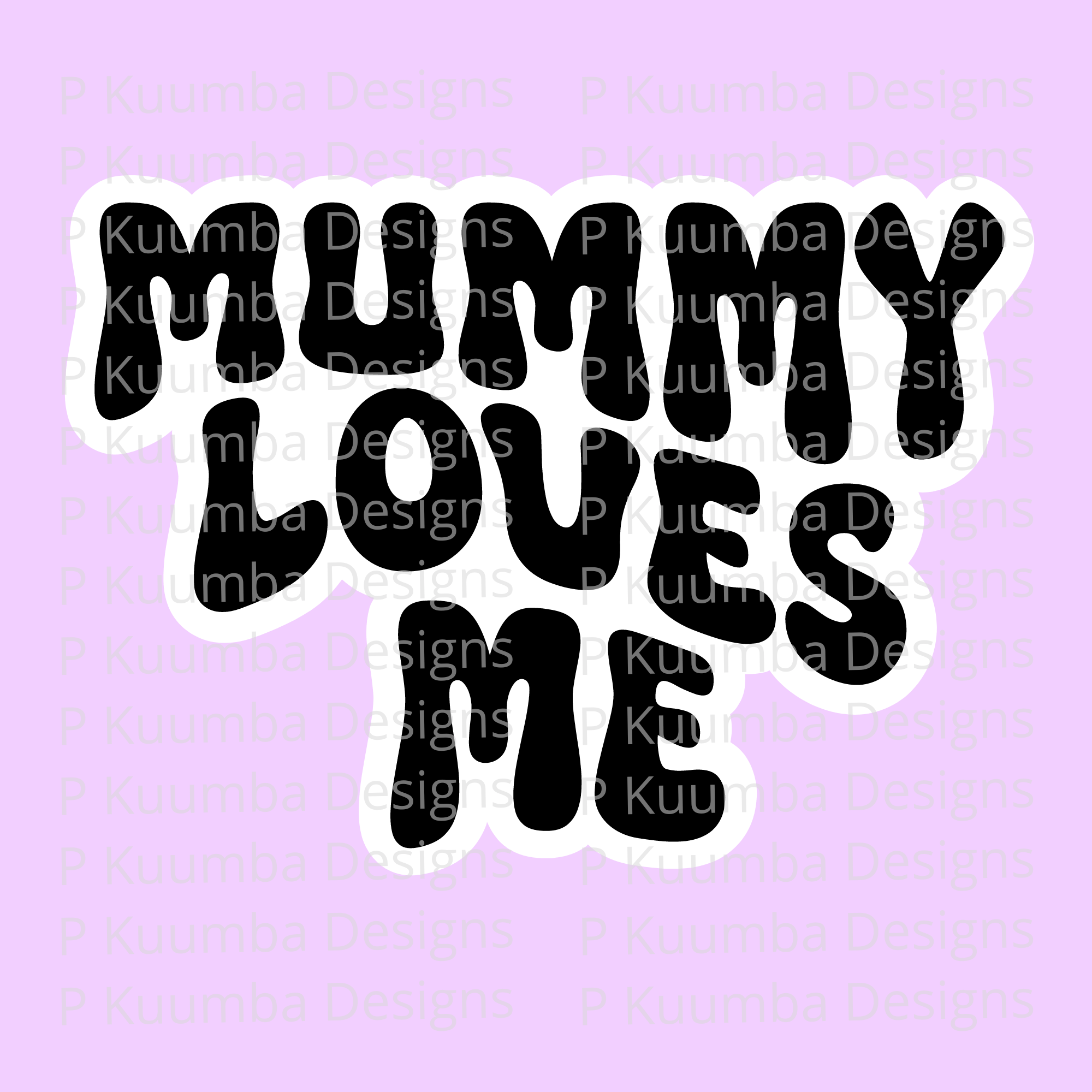 SVG - Mummy Loves Me (Sticker) 052023 - Payhip