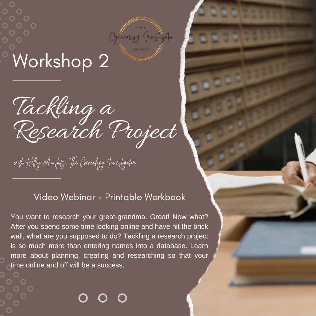 FINDING YOUR ROOTS WORKSHOP 2 - Tackling a Research Project - Payhip