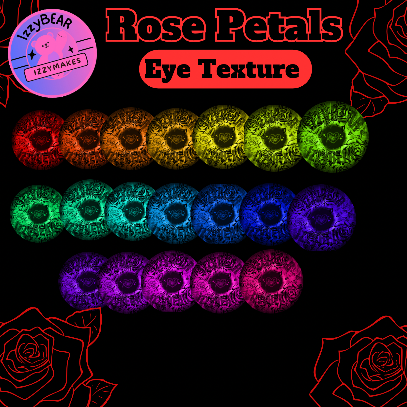 Eye Textures - Rose Petals - Payhip