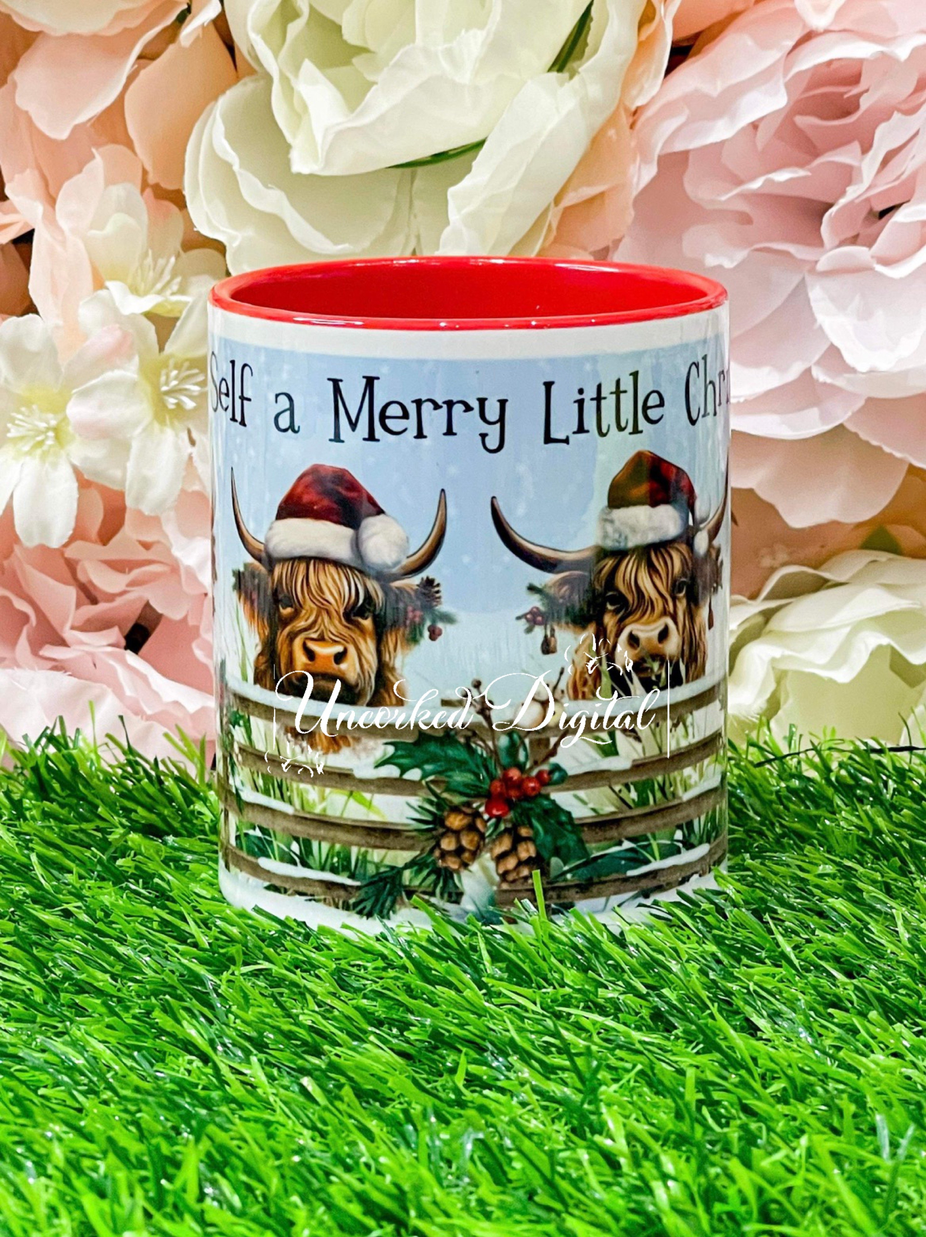 Christmas Coo 11oz mug wrap with and without text - Payhip