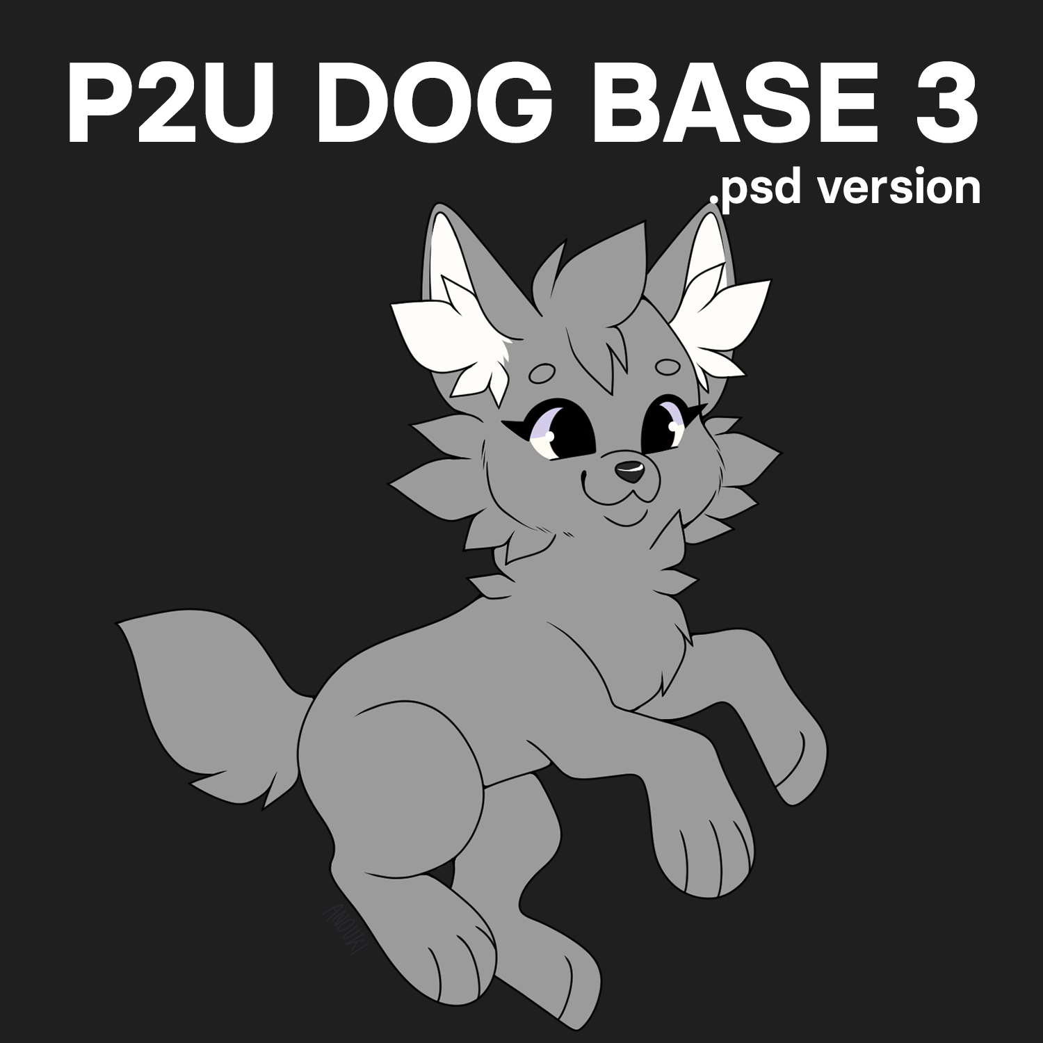 Dog Base 3 // psd file - Payhip