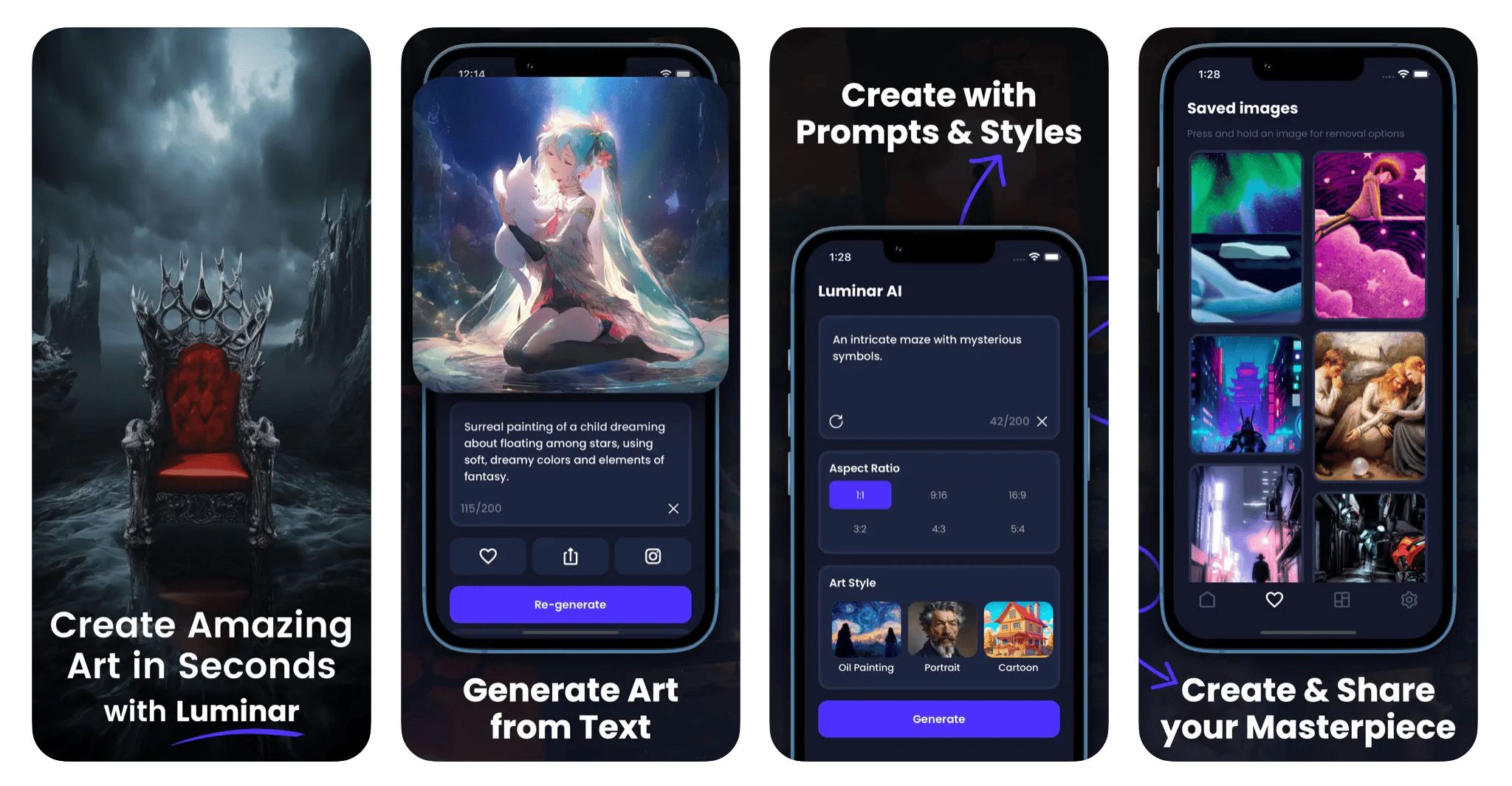 Luminar AI Image Generator - Live iOS App - Payhip