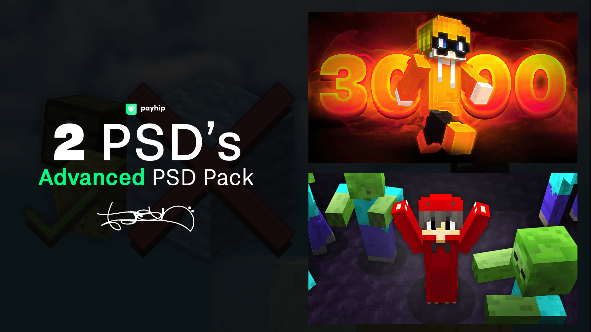 Thumbnail PSD Pack 4 - Payhip