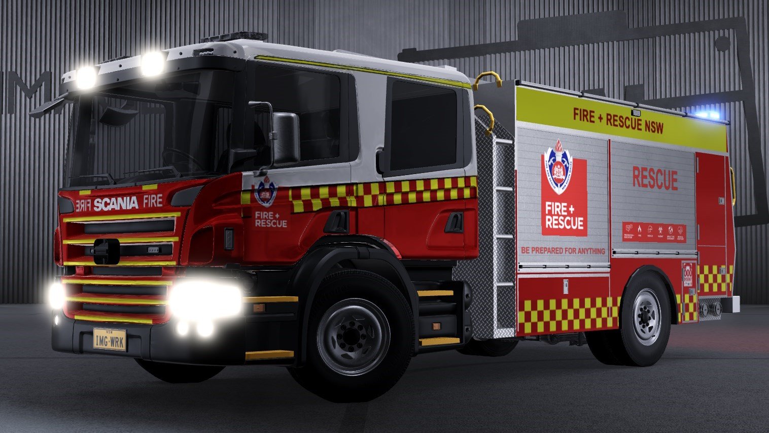 FRNSW Scania P310 Class 3 Pumper