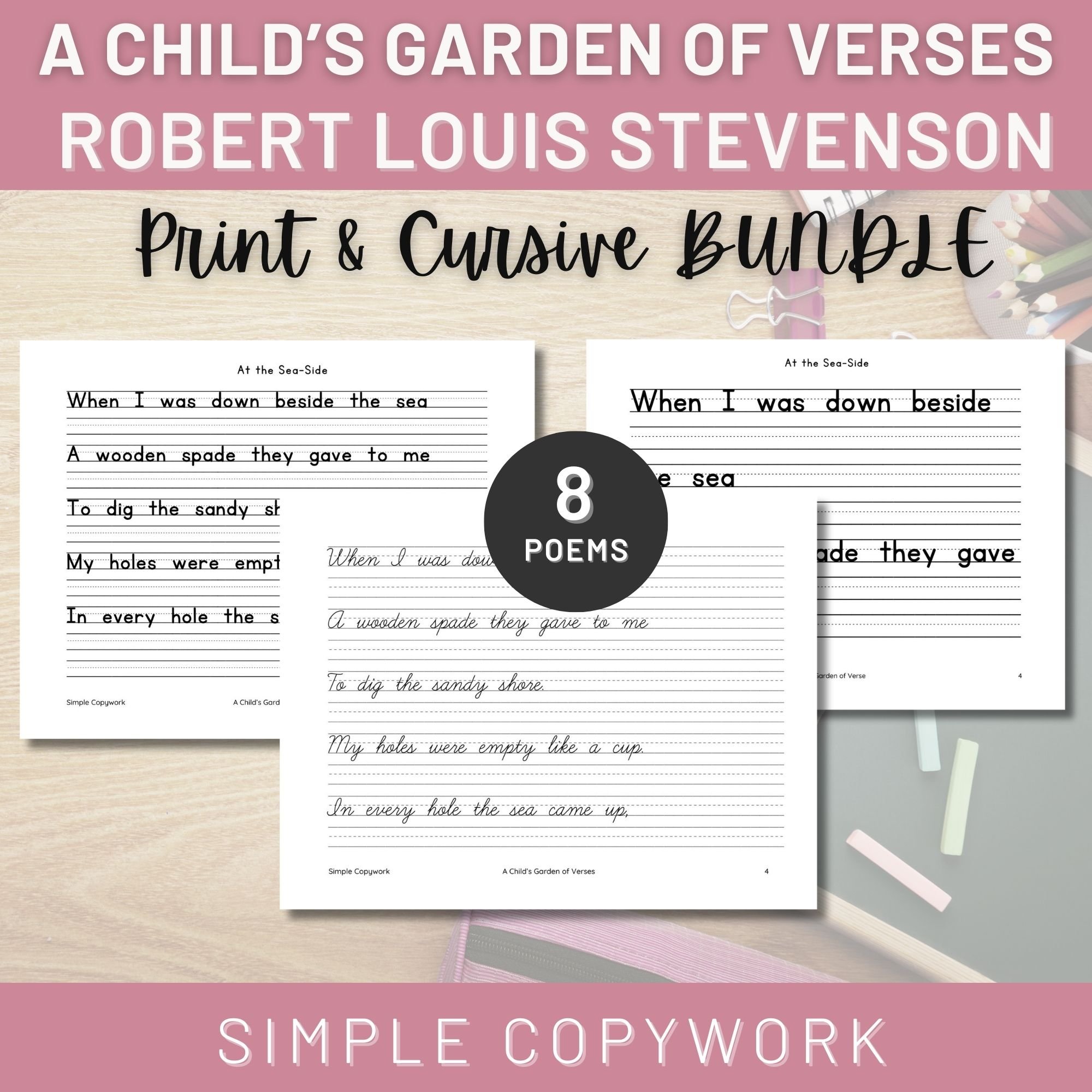 BUNDLE: Poems of Robert Louis Stevenson
