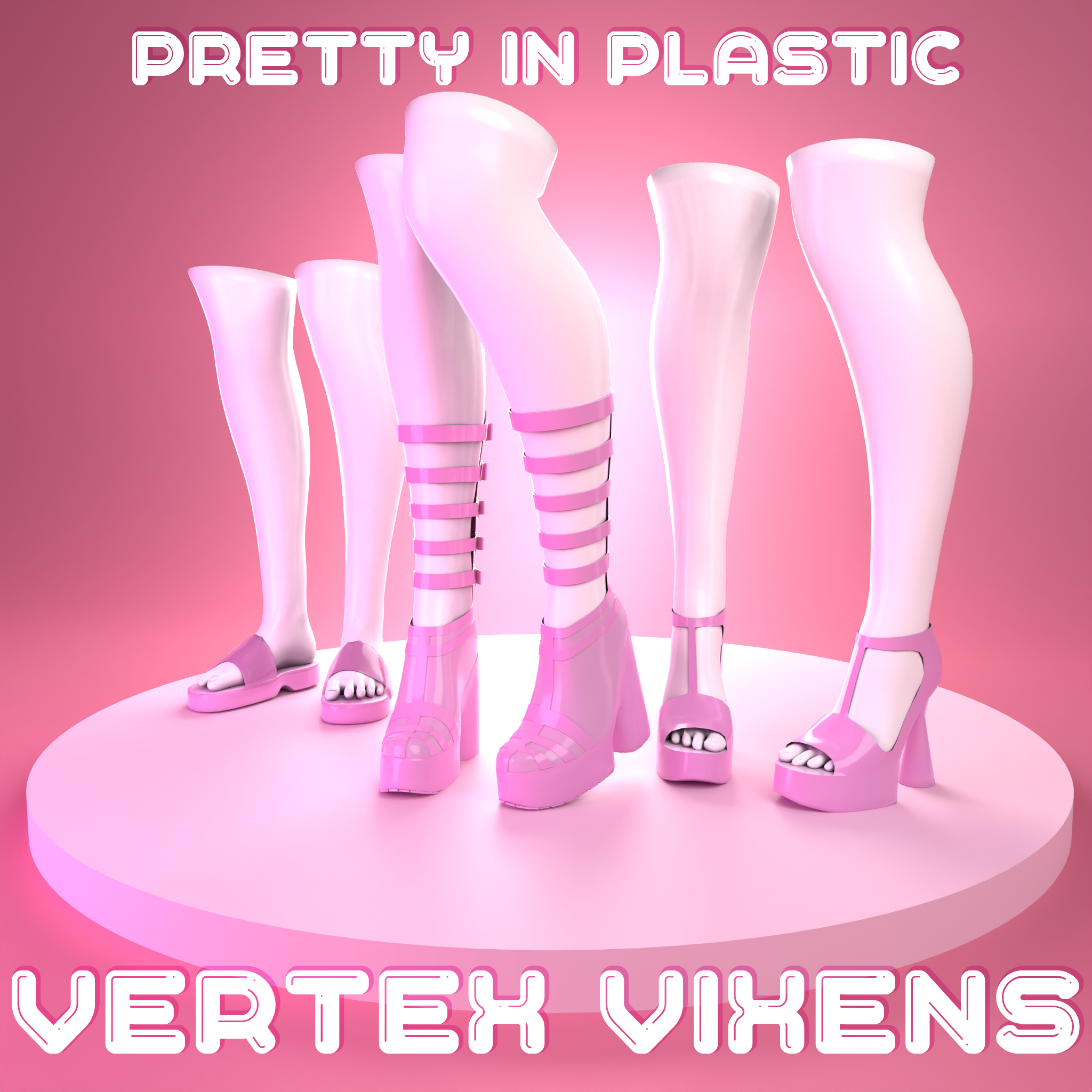Pretty In Plastic Shoe Pack - Payhip