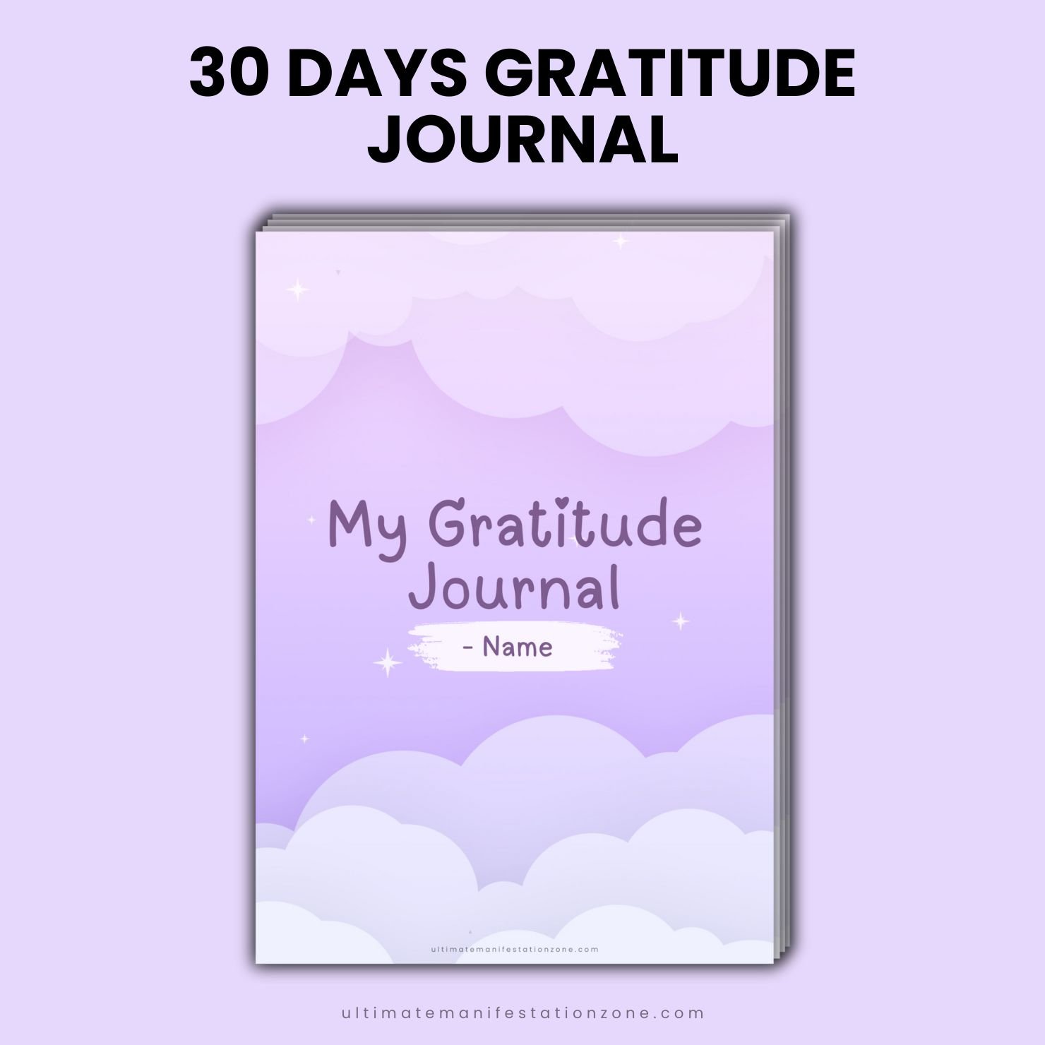 30 Days Gratitude Journal along with Prompts - Instant Download - Payhip