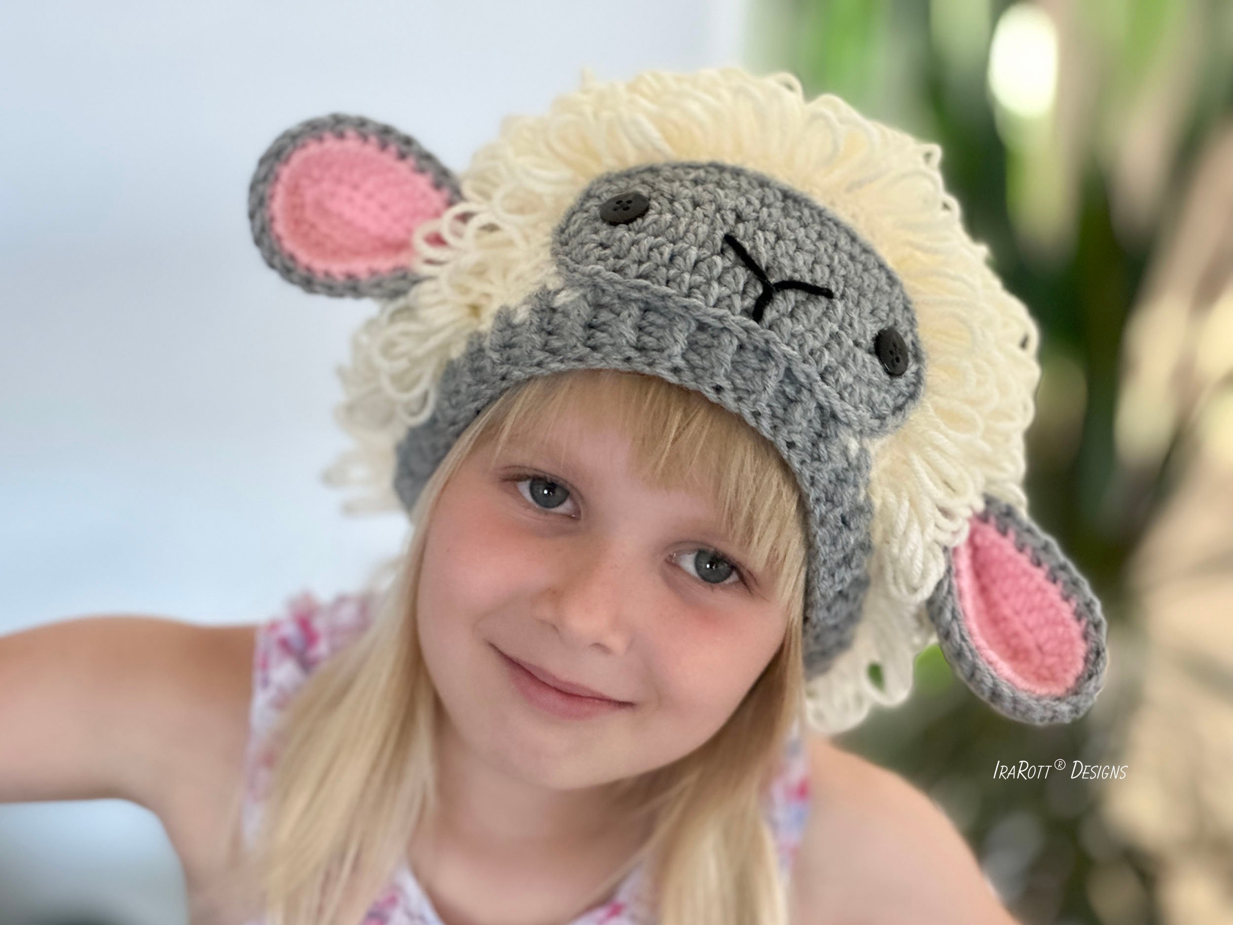 CROCHET PATTERN The Happy Woolly Sheep Hat - Payhip