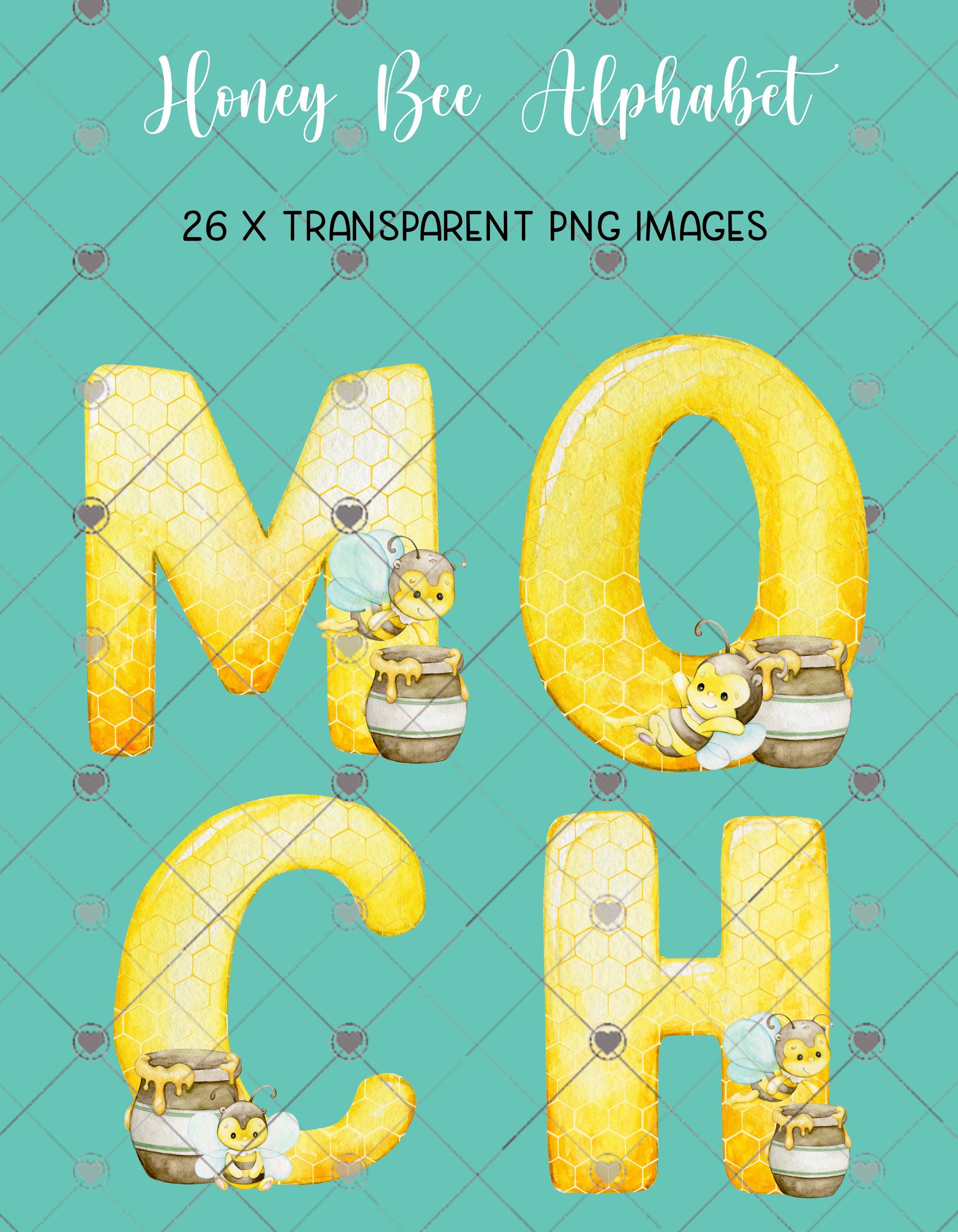 Honey Bee Alphabet - Payhip