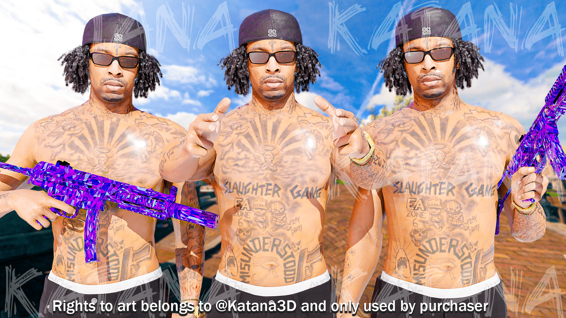 COD/Warzone Thumbnail - Three 21Savages - Payhip