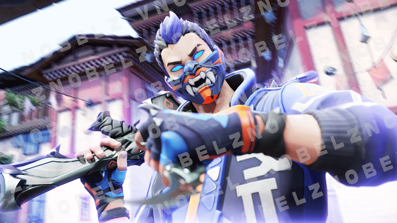 Valorant Thumbnail - Yoru with knife - Payhip