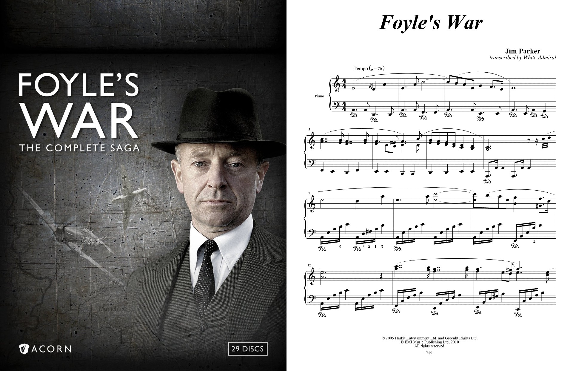 Foyle S War Main Theme