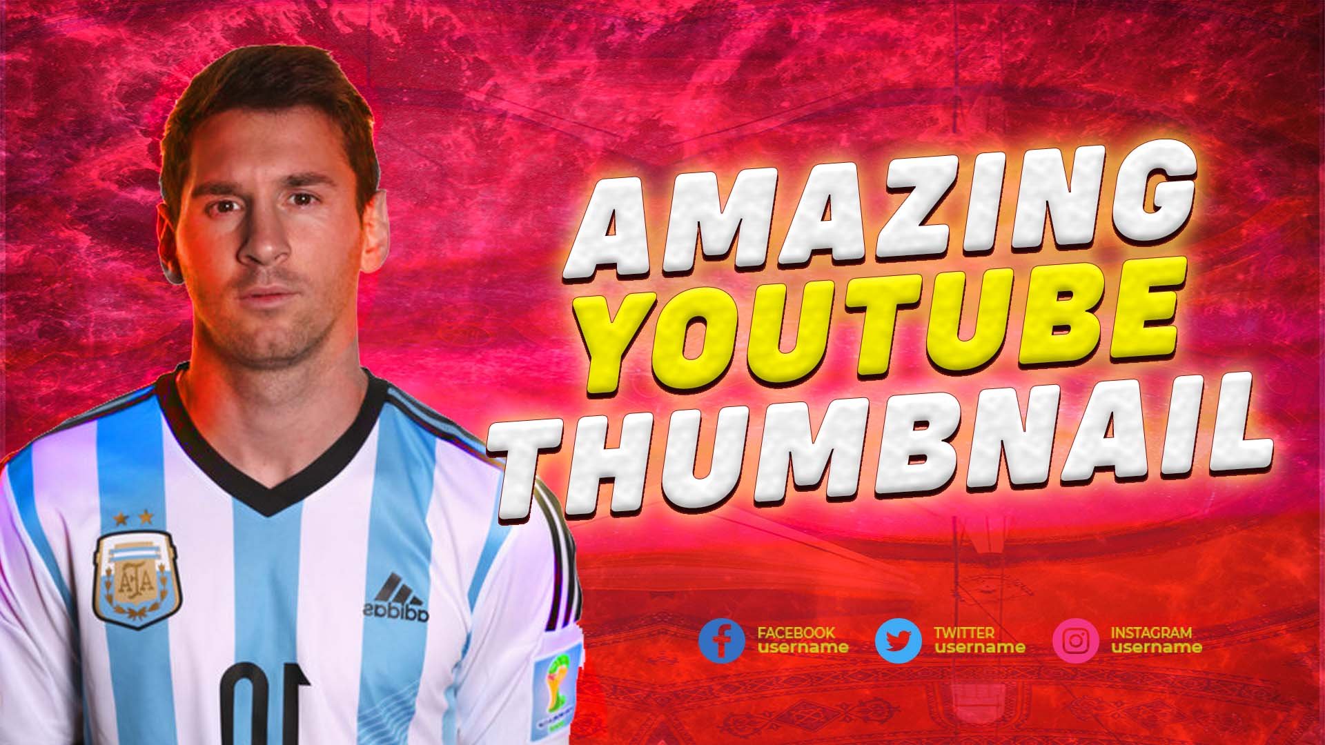 PSD youtube channel thumbnail and web banner premium - Payhip