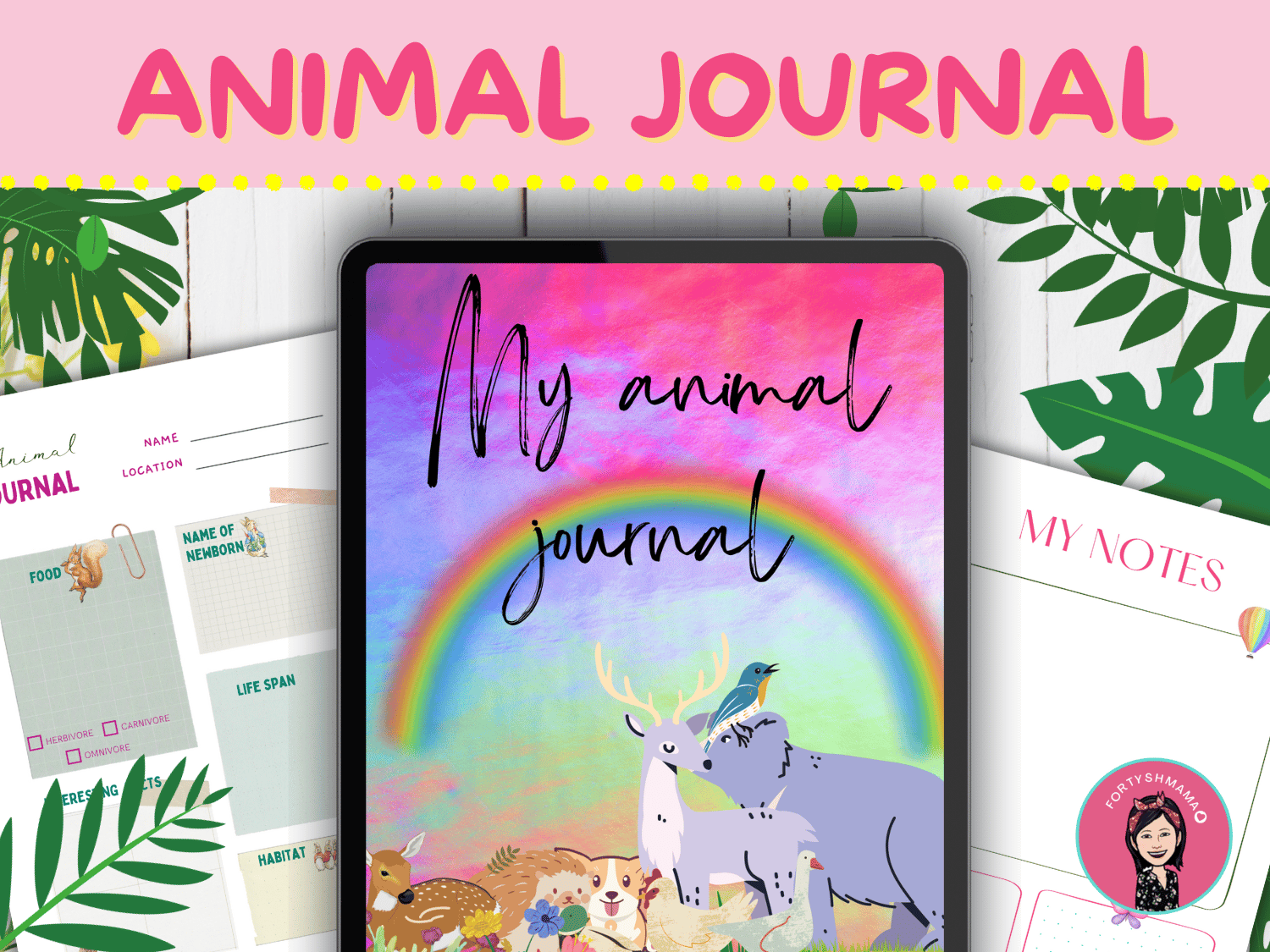Animal Journal for Kids | Nature Journal - Payhip