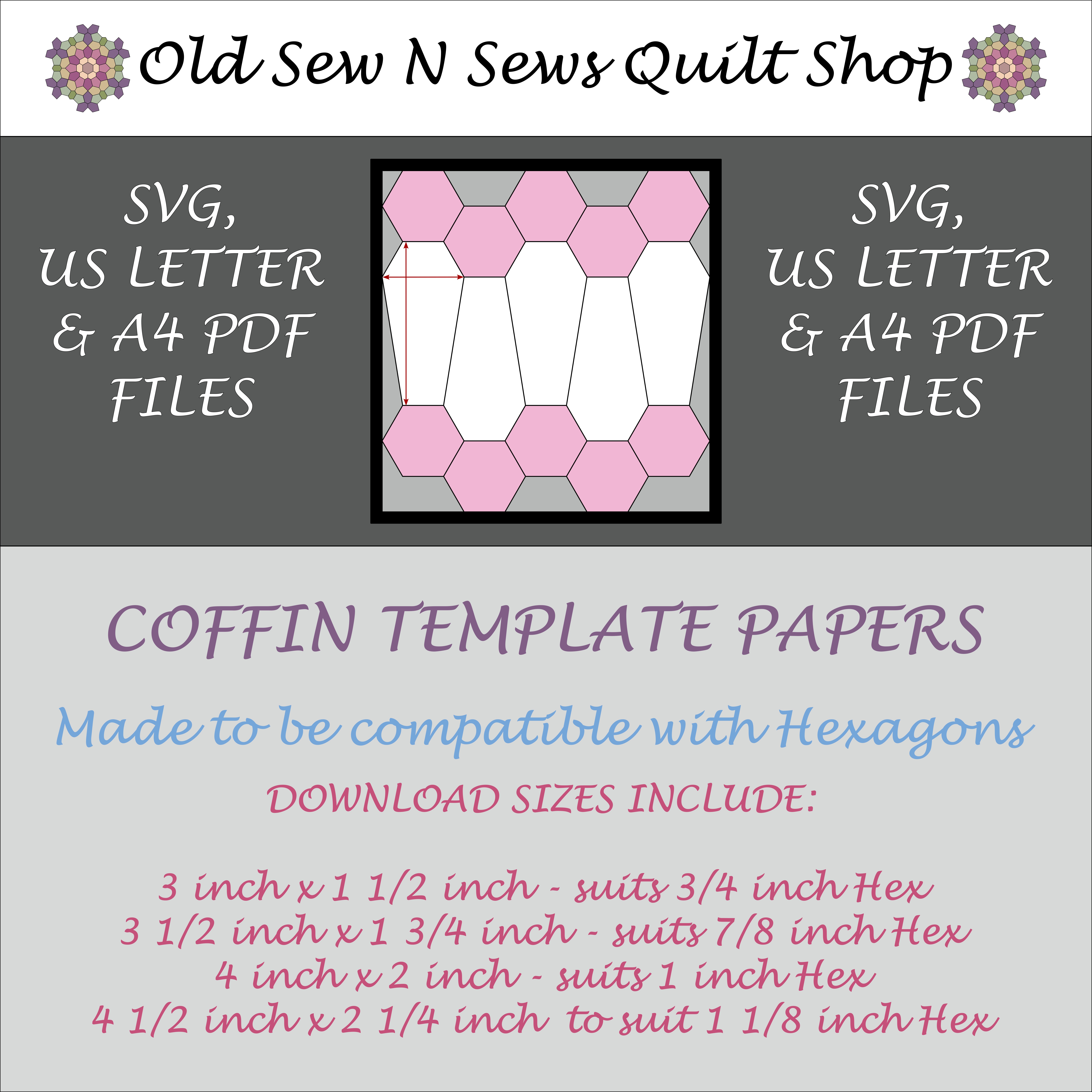 Coffin EPP Template Set - Payhip