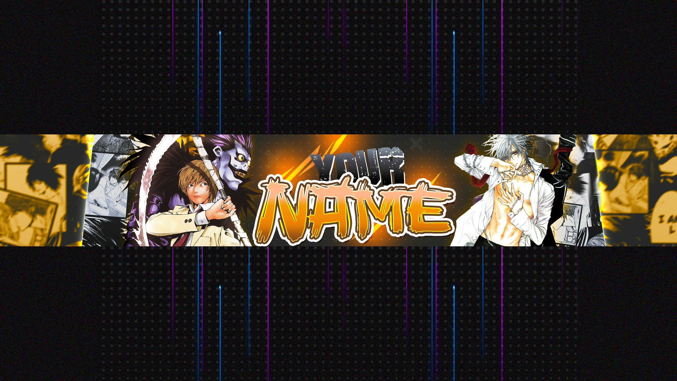 Death Note YouTube Banner - Payhip