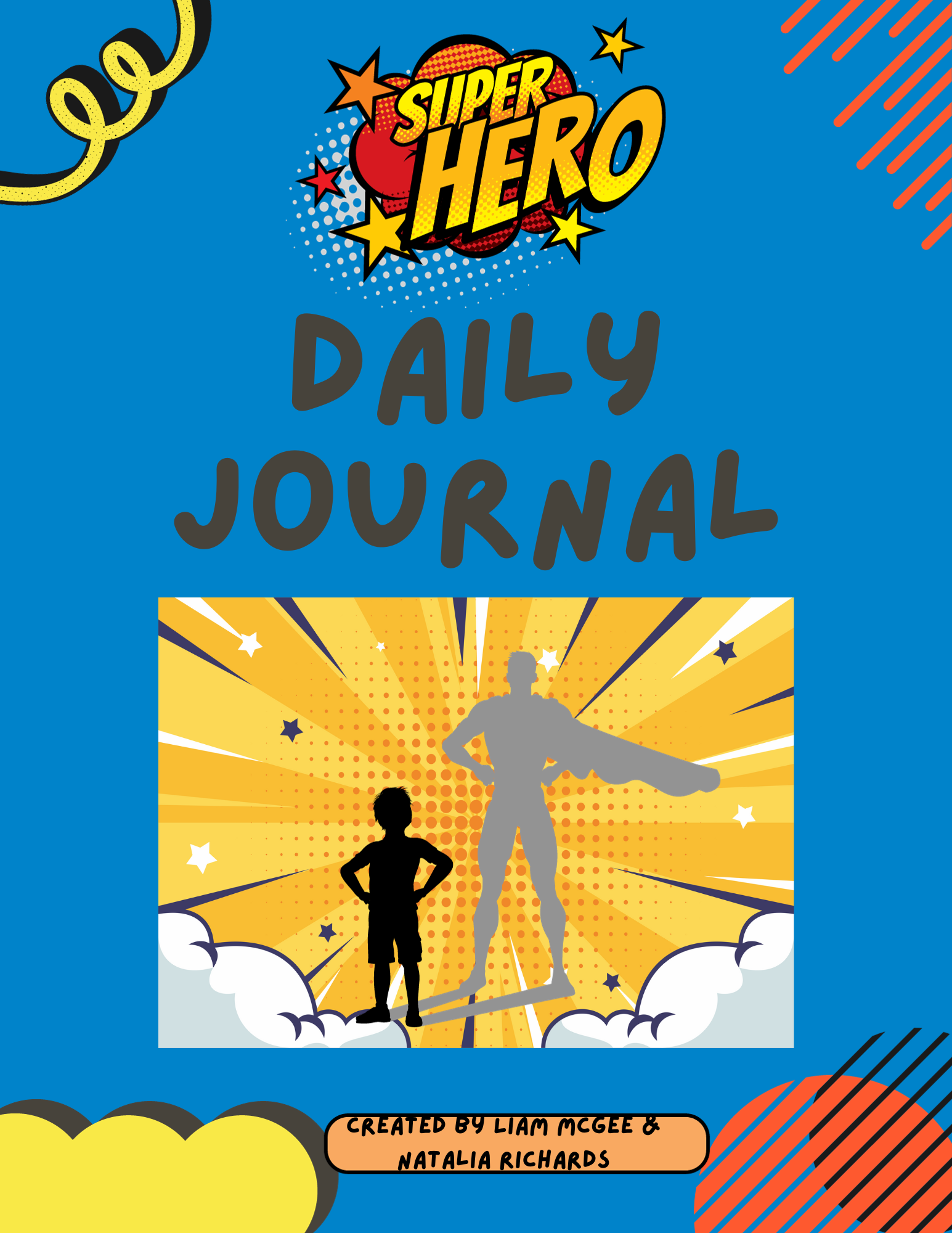 Superhero Daily Journal for Boys - Payhip