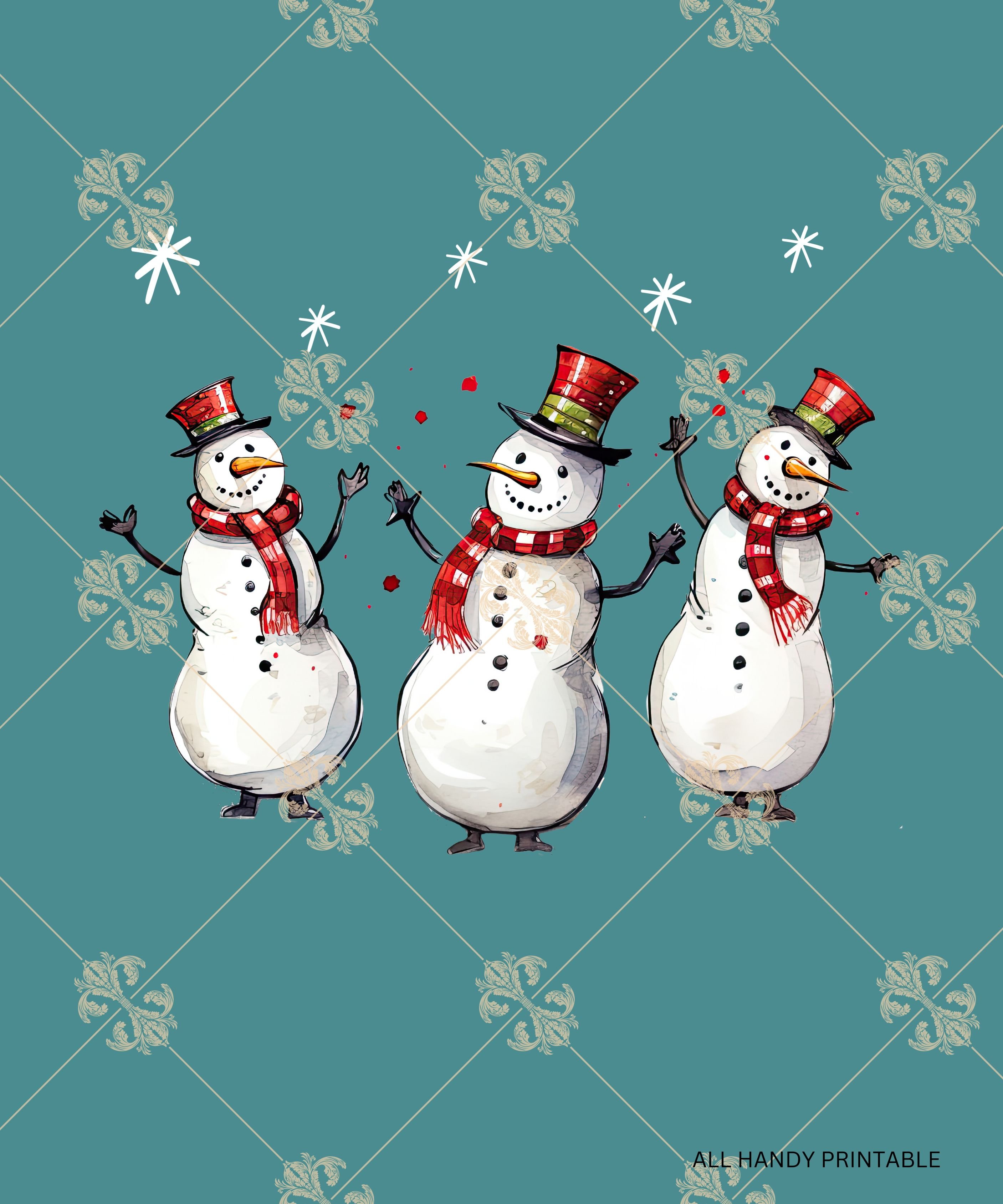 Dancing Snowmen