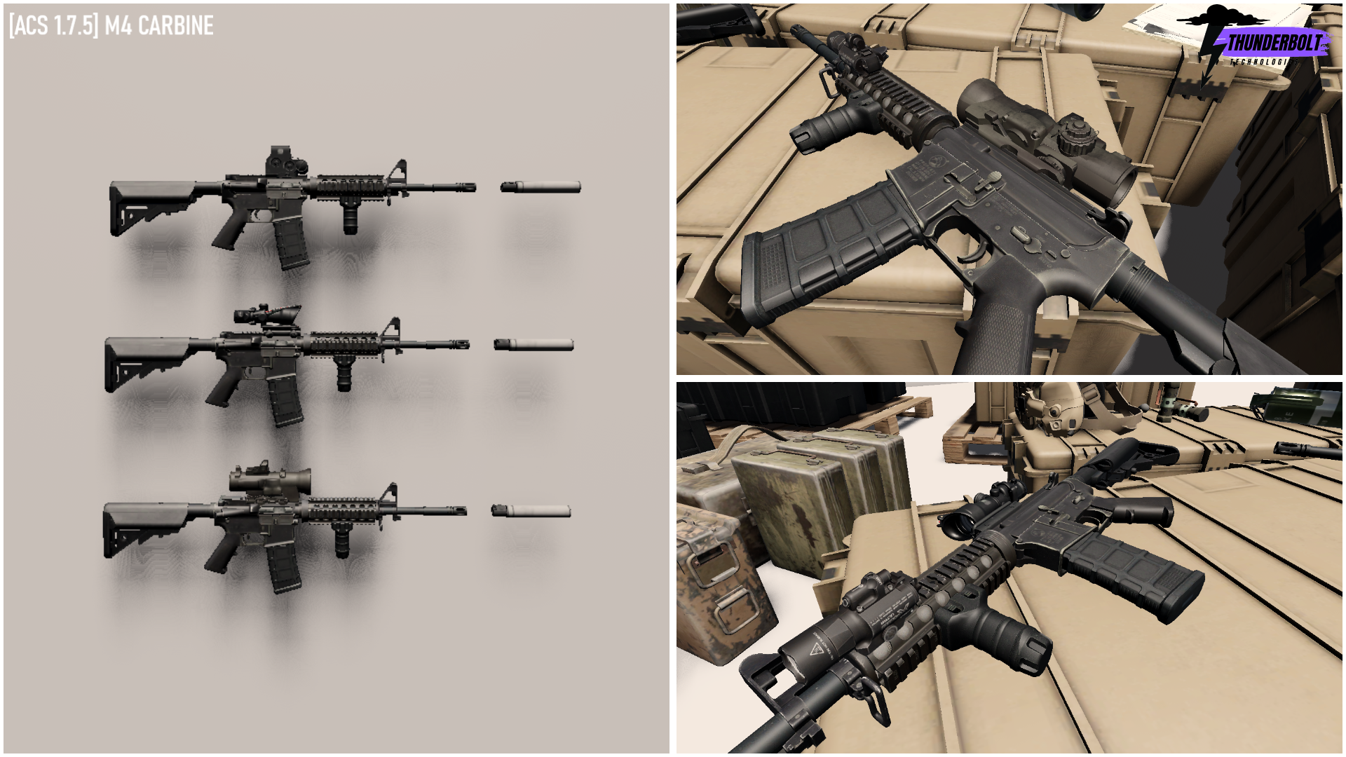[ACS 1.7.5] M4 Carbine - Payhip