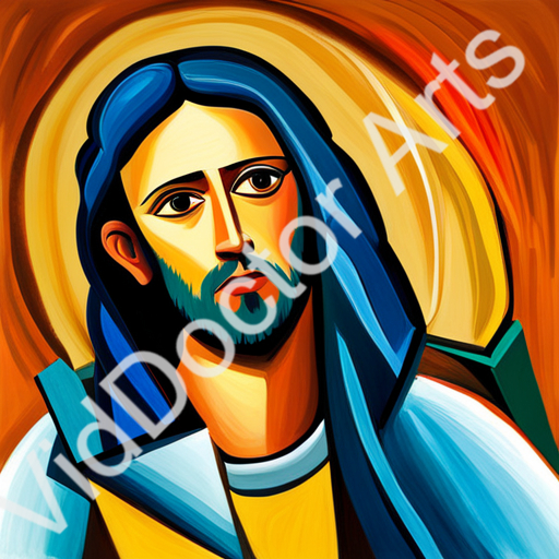 1st Series Animated Video Artwork Jesus Christ - JC34V-R