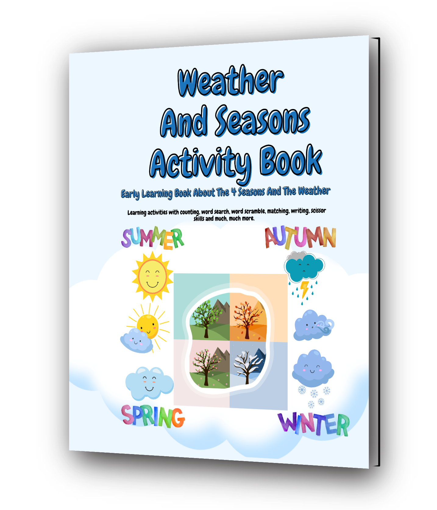 Weather and Seasons Activity Book is great way to introduce the weather ...