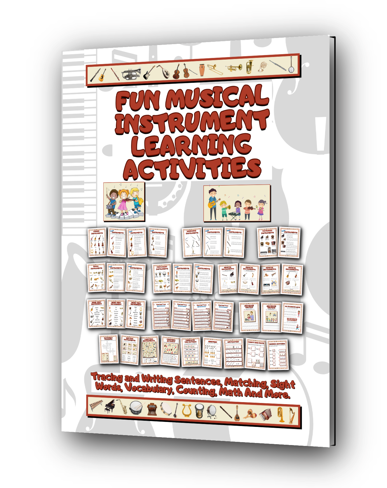 Fun Musical Instrument Learning Activities teaches about musical ...