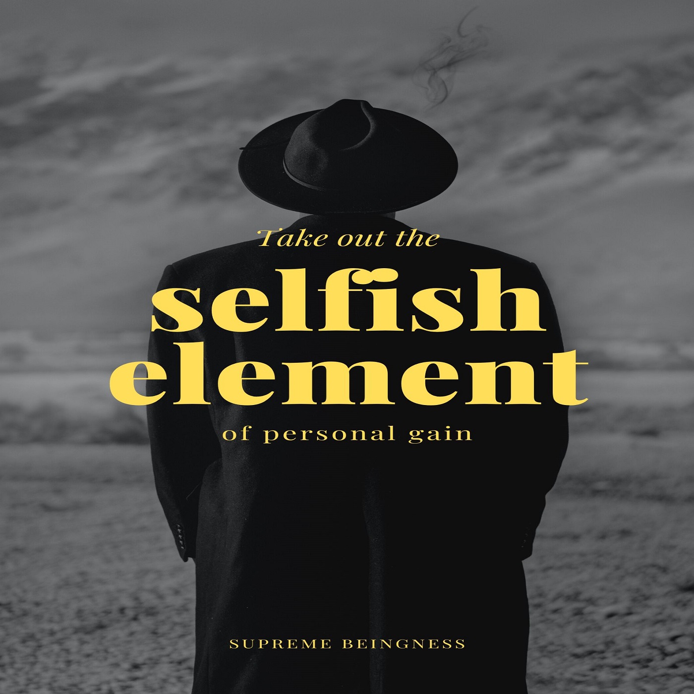 AudioBook - Take out the selfish element of personal gain - Payhip