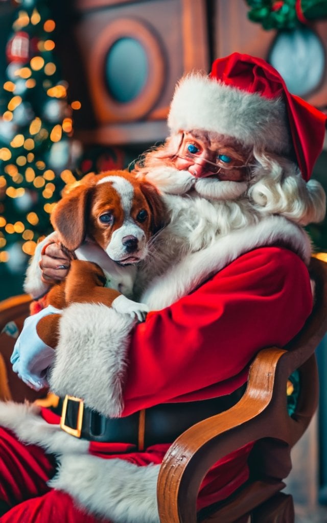 Jingle Tails: Heartwarming Dog Pictures with Santa - Payhip