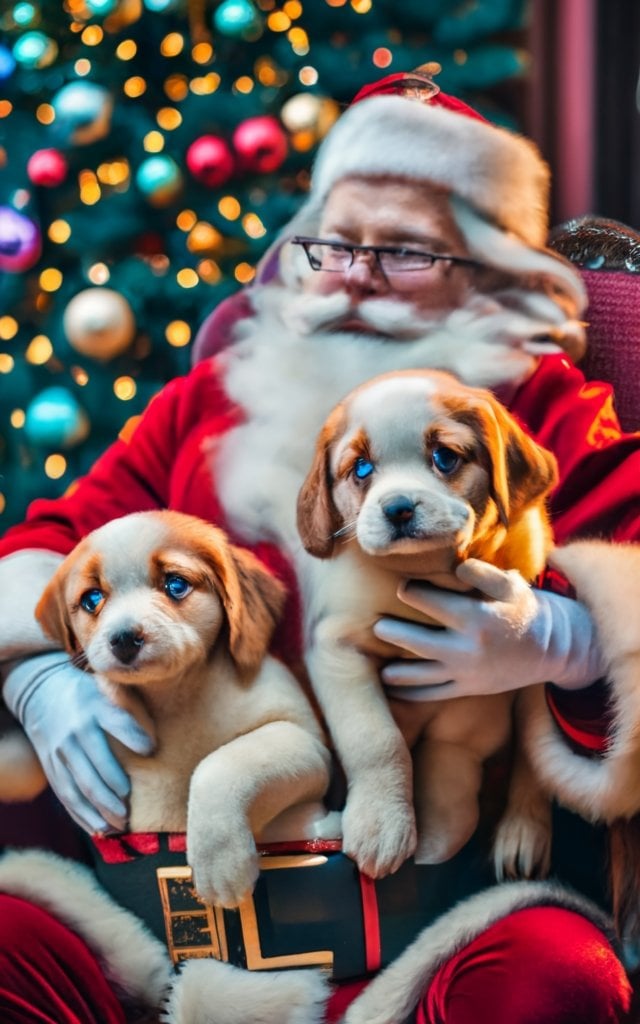 Jingle Tails: Heartwarming Dog Pictures with Santa - Payhip