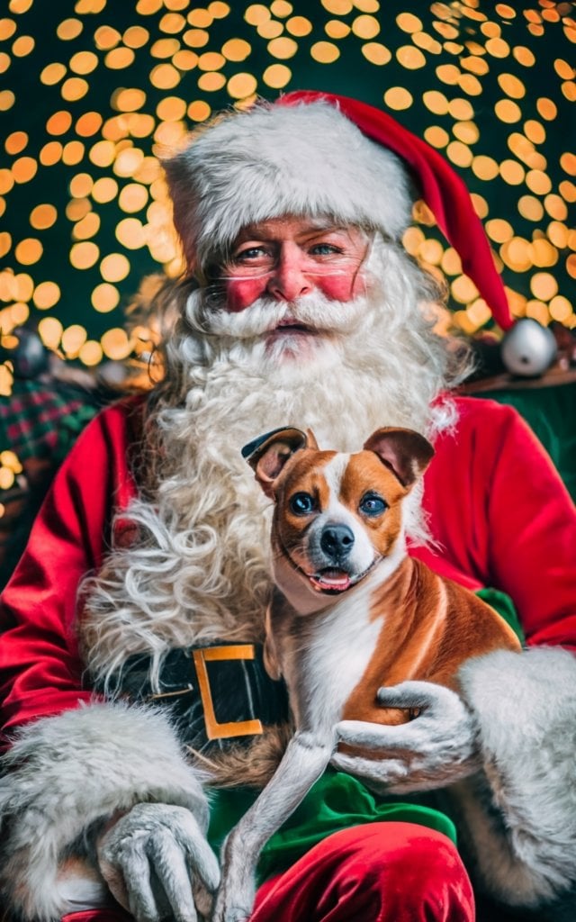 Jingle Tails: Heartwarming Dog Pictures with Santa - Payhip