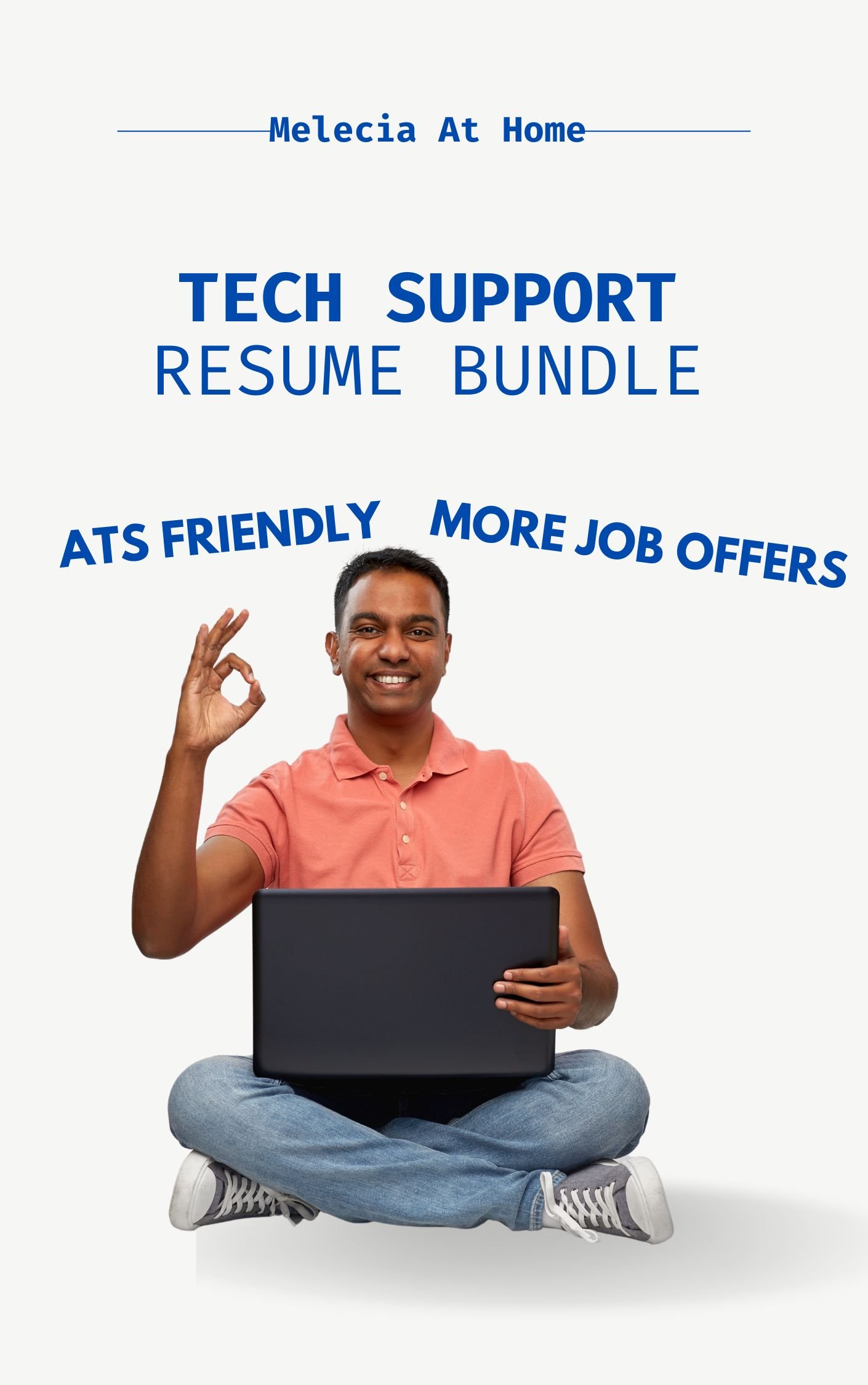 ATS Remote Tech Support Resume Template Bundle - Payhip