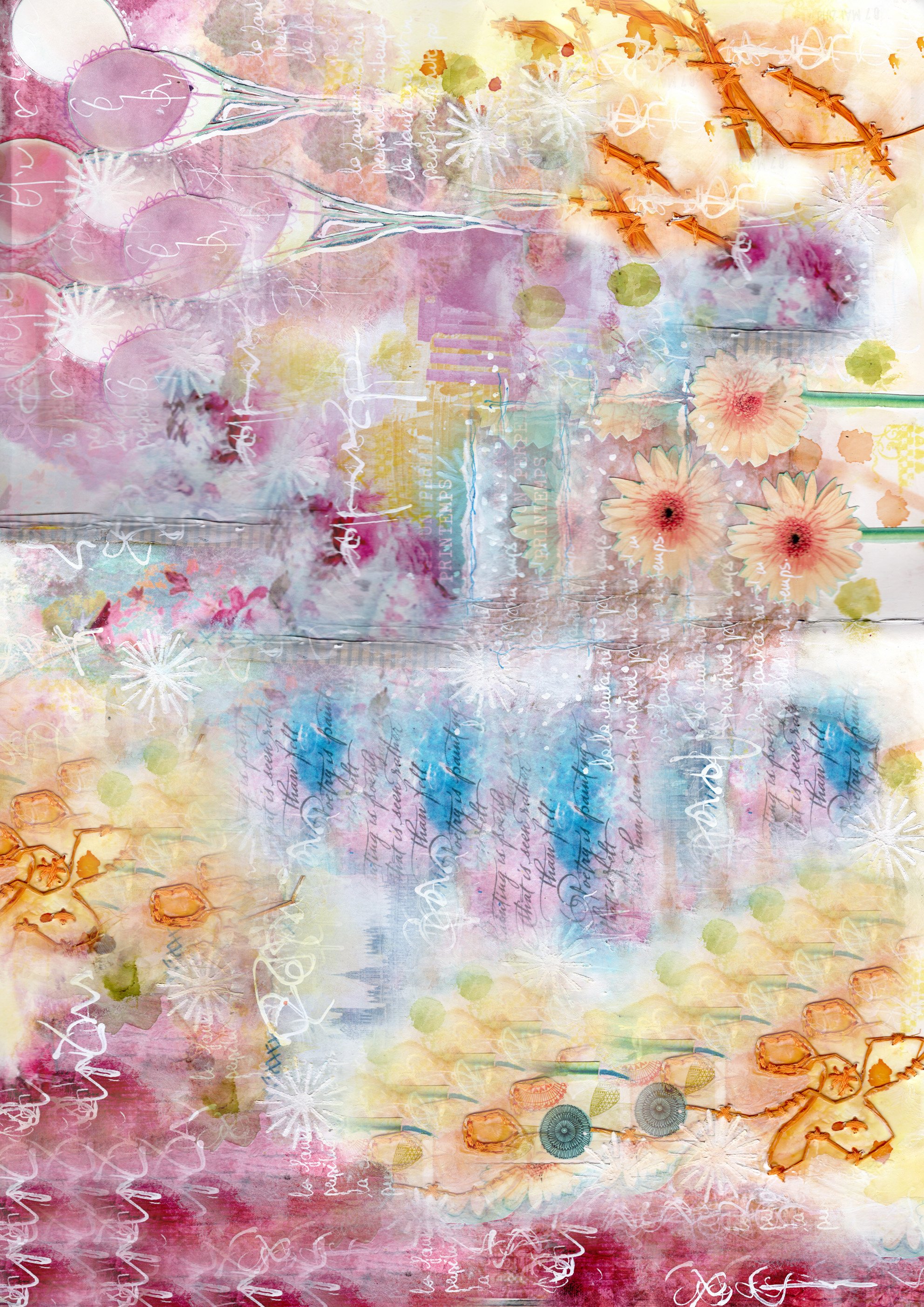 Lot de 3 papiers pour collage - Série 7 - Payhip