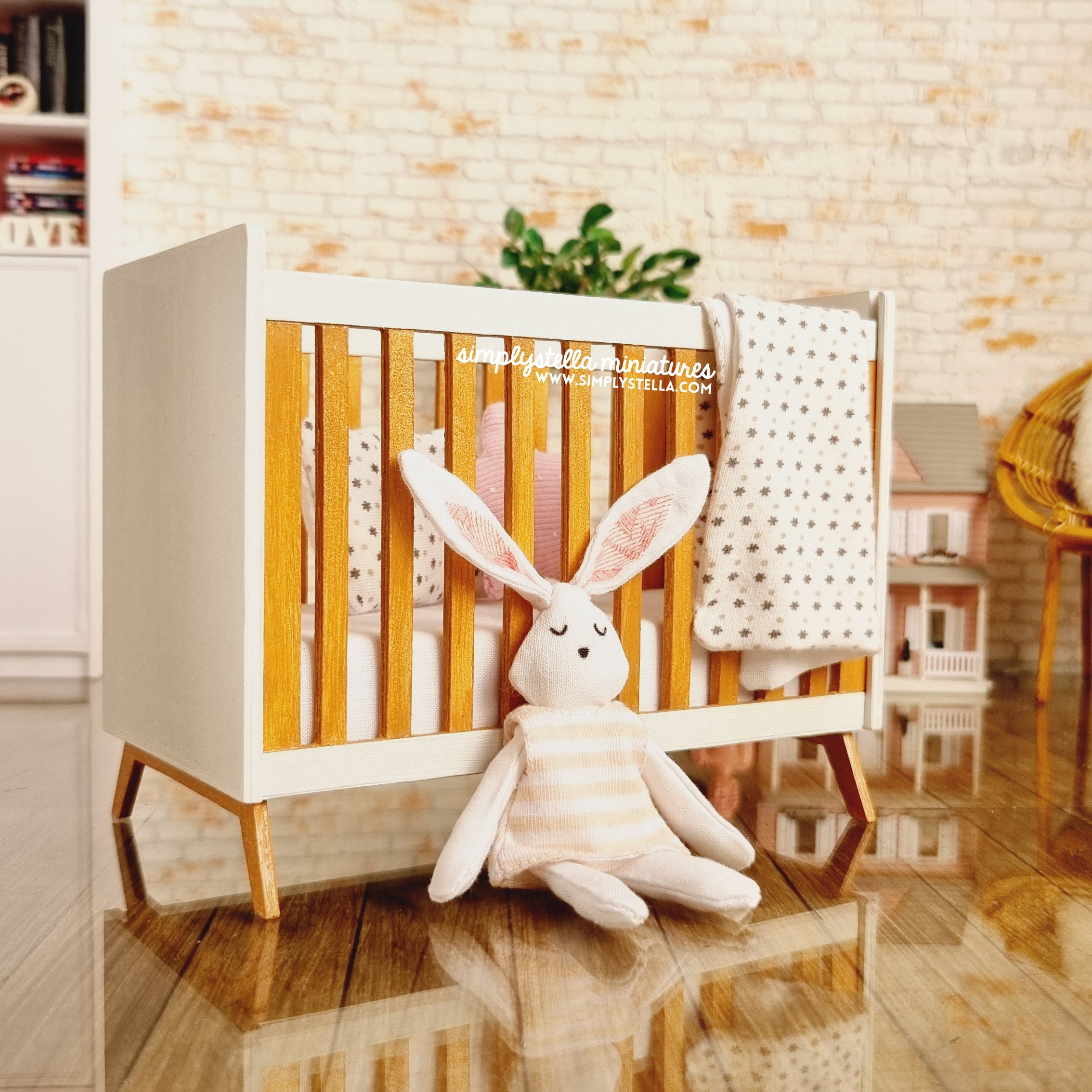 Miniature CONVERTIBLE CRIB ACCESSORIES | SVG SILHOUETTE STUDIO files ...