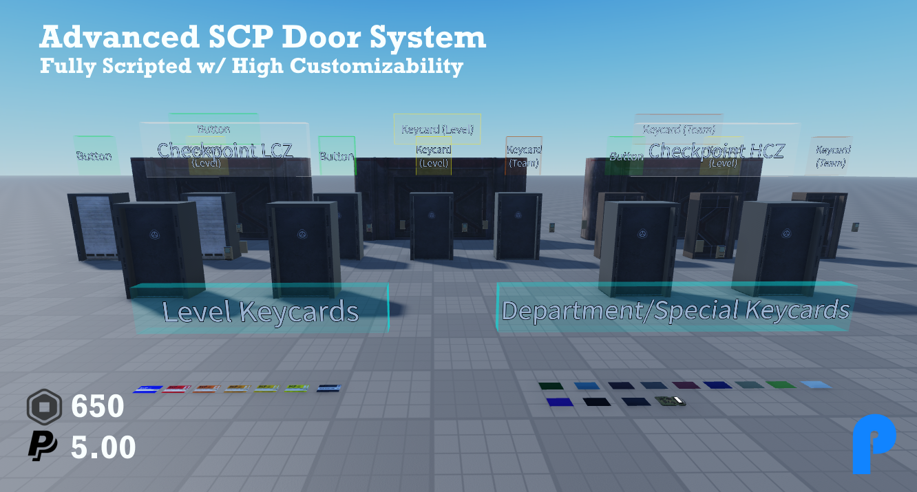 Advanced SCP Door System - Payhip