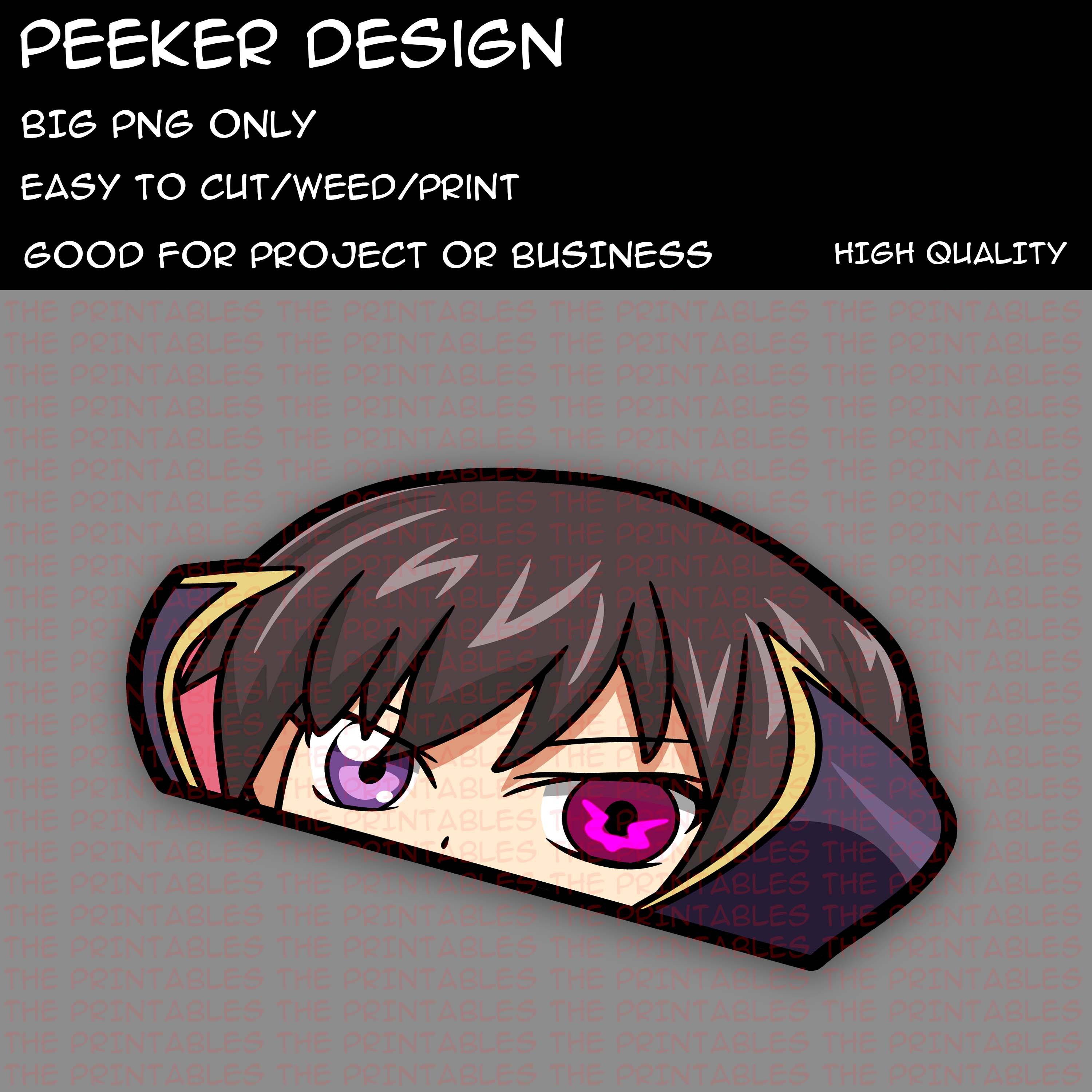 SBLMTE - Anime Peeker Design - Payhip
