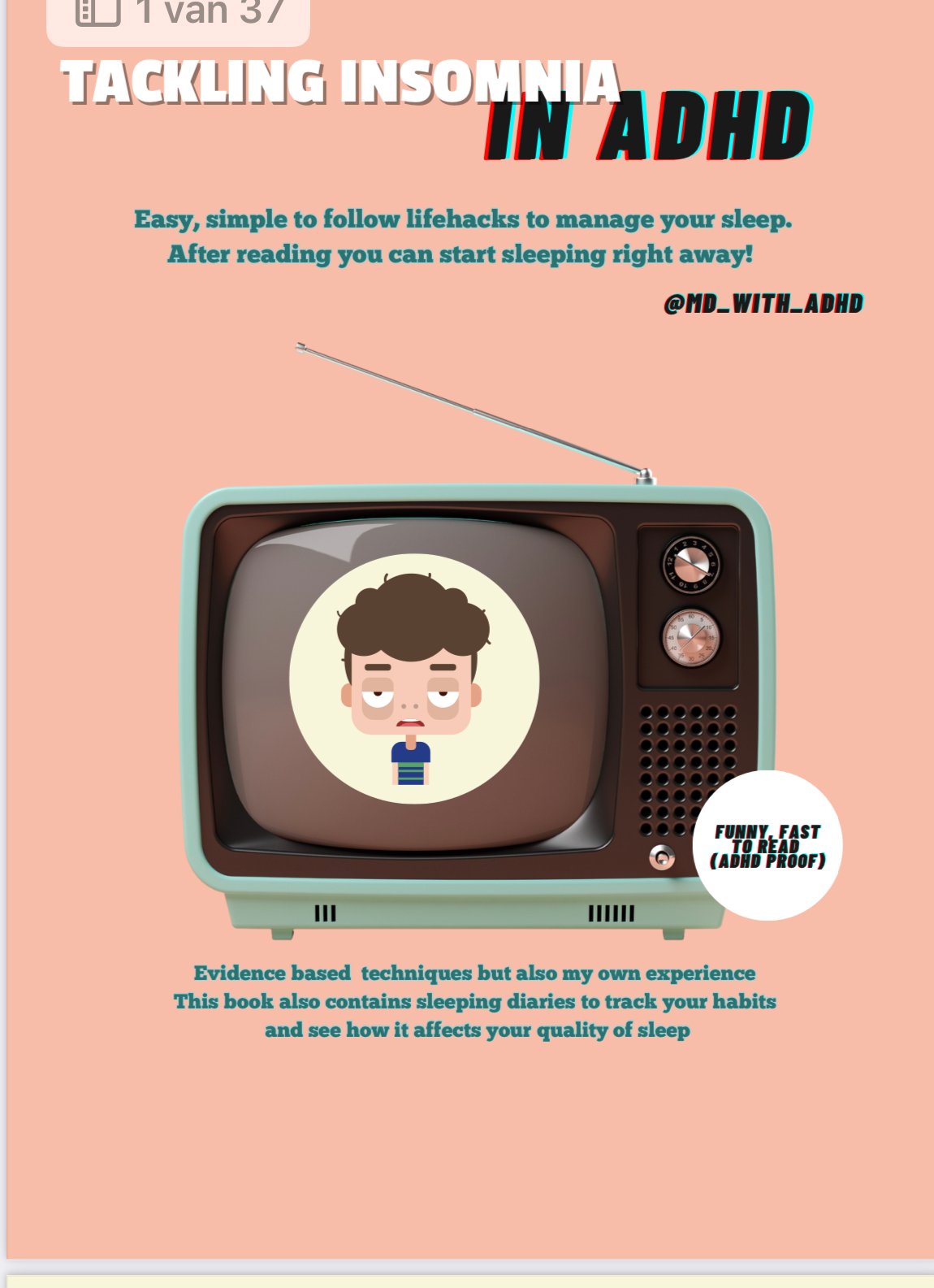 Tackling insomnia in ADHD - by @md_with_adhd - Payhip