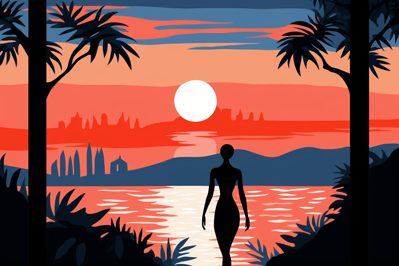 Twilight Oasis