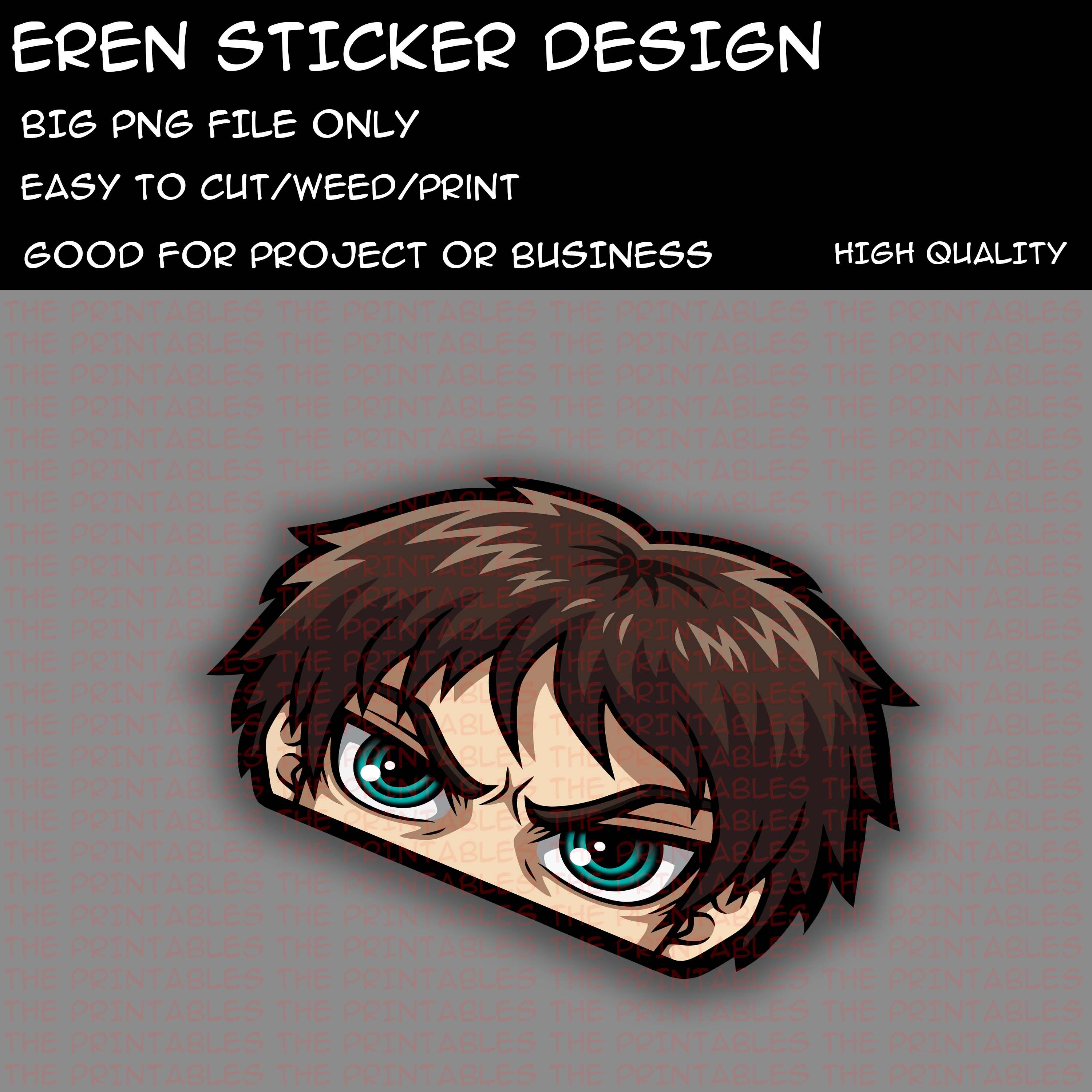 Eren sticker design - Payhip