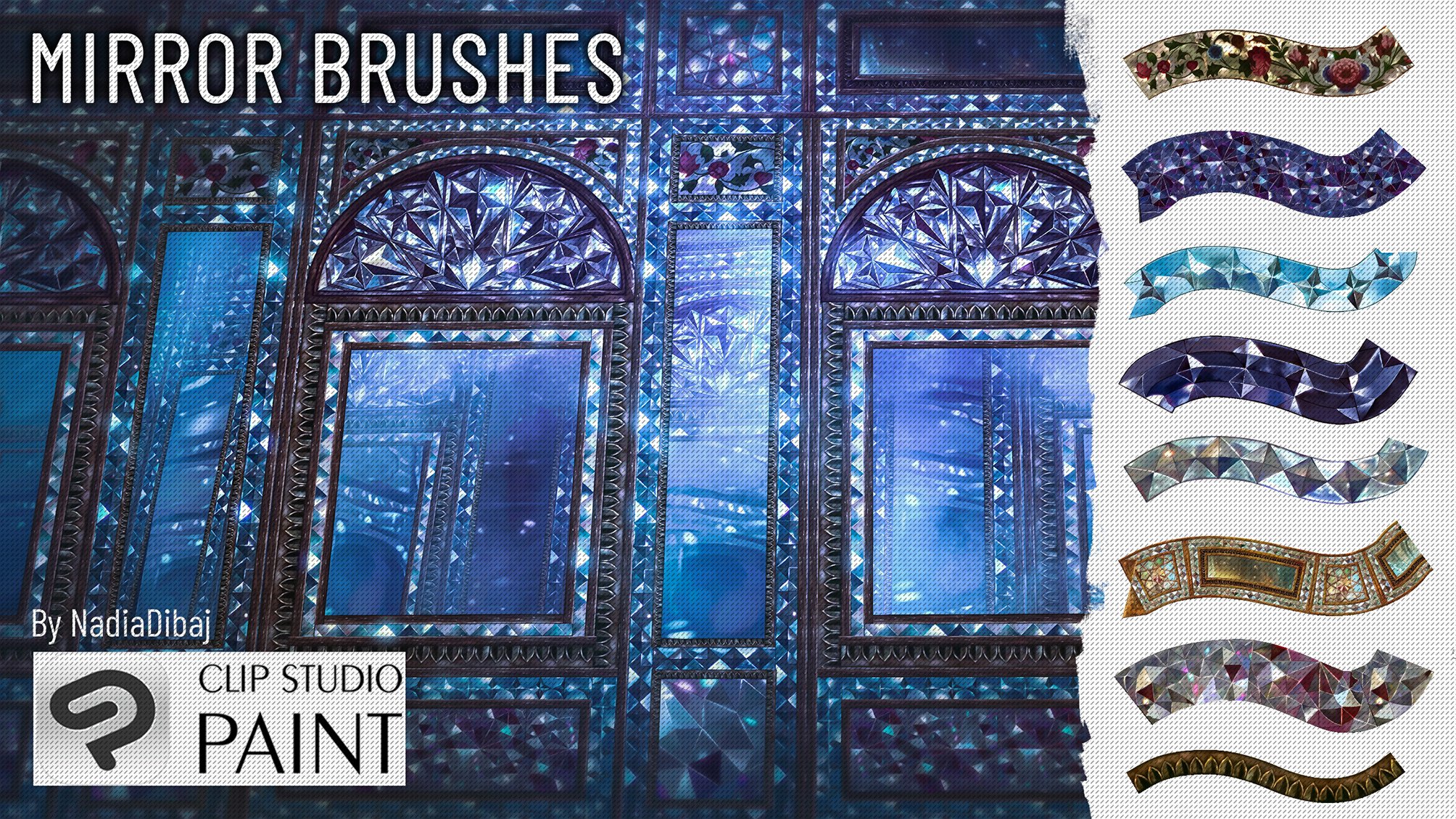 30 Mirror Brushes- CLIP STUDIO PAINT (CSP) - Payhip